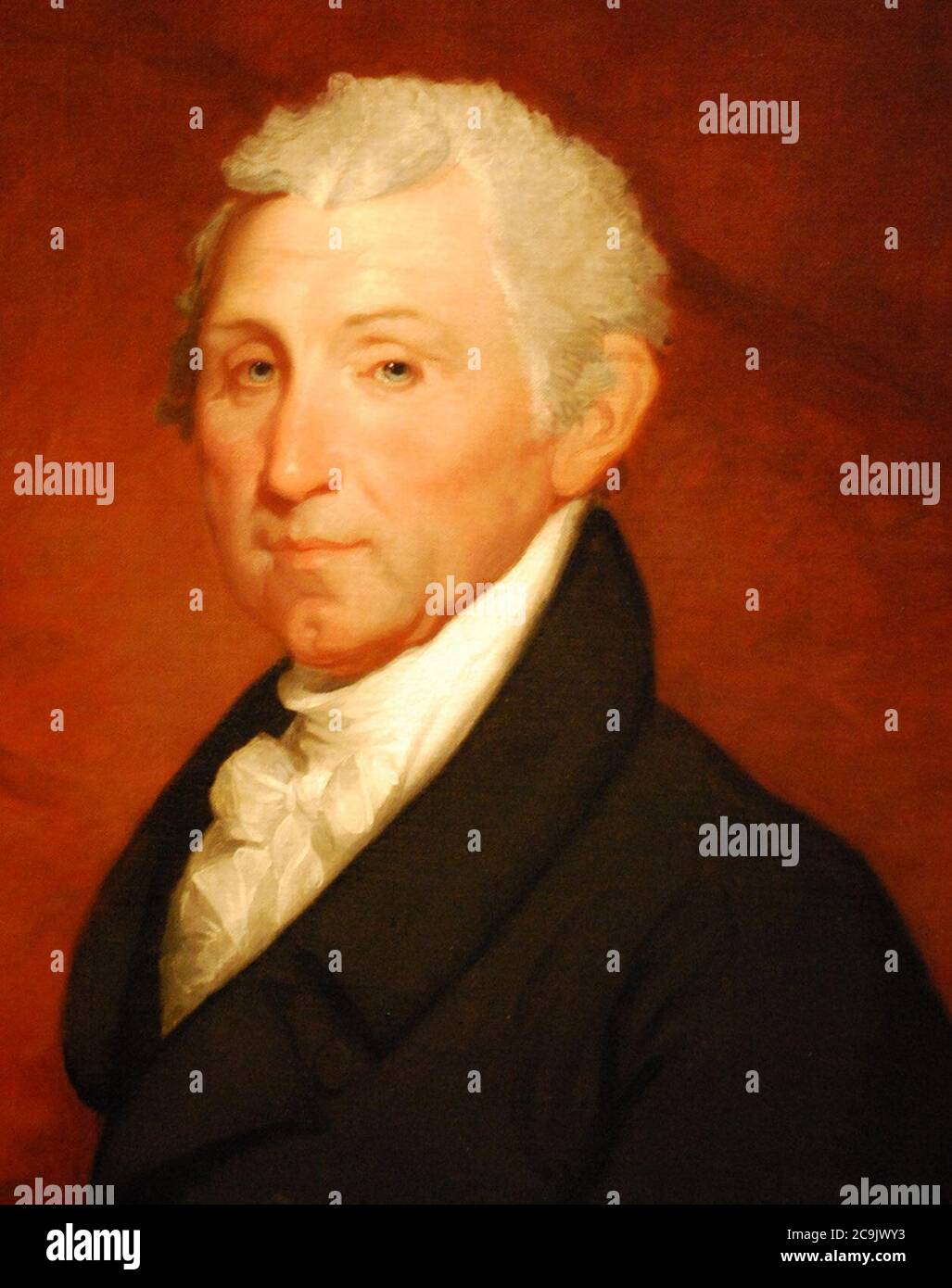 Vintage portrait of james monroe hi-res stock photography and images ...