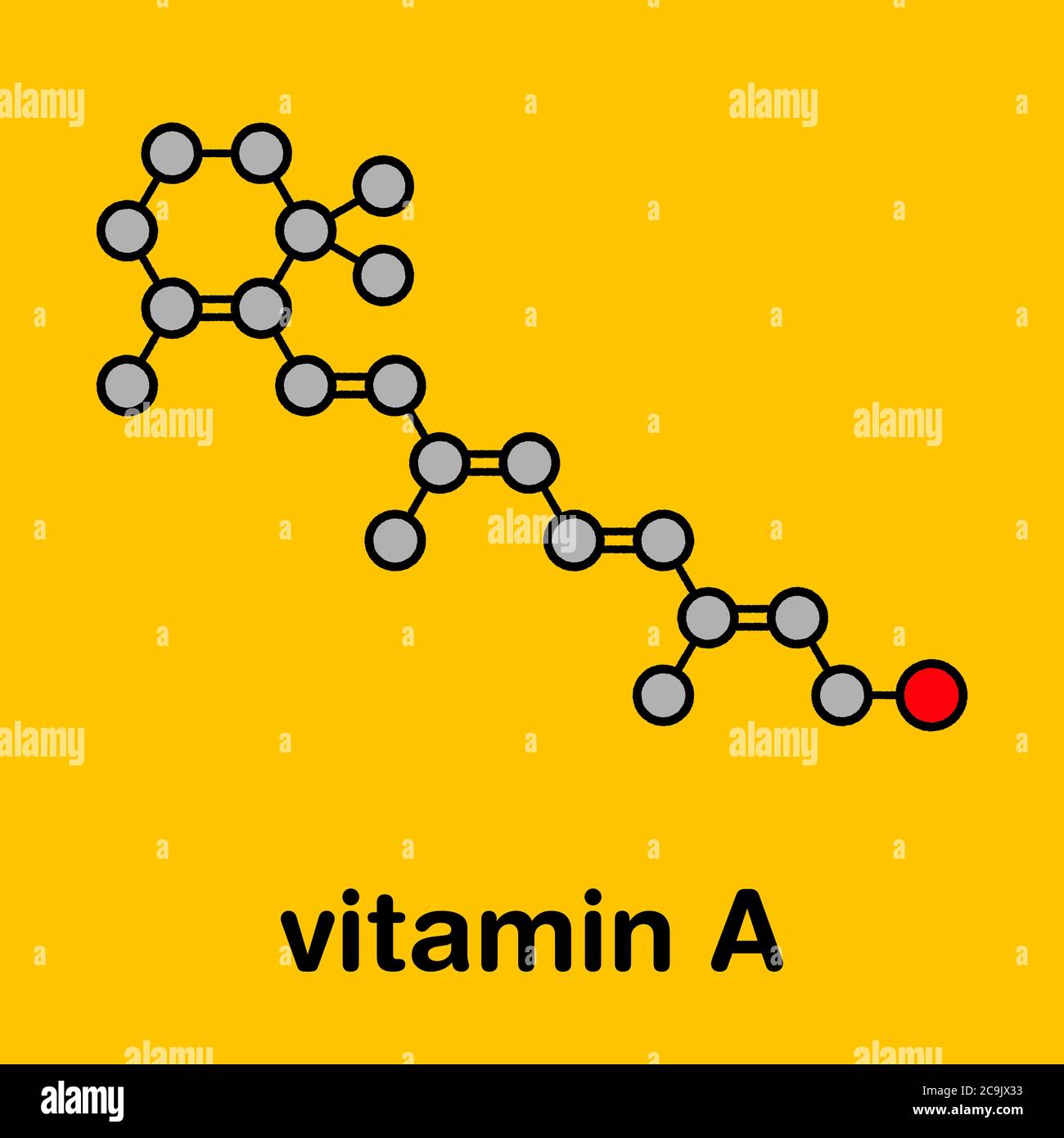 Vitamin A Retinol Structure