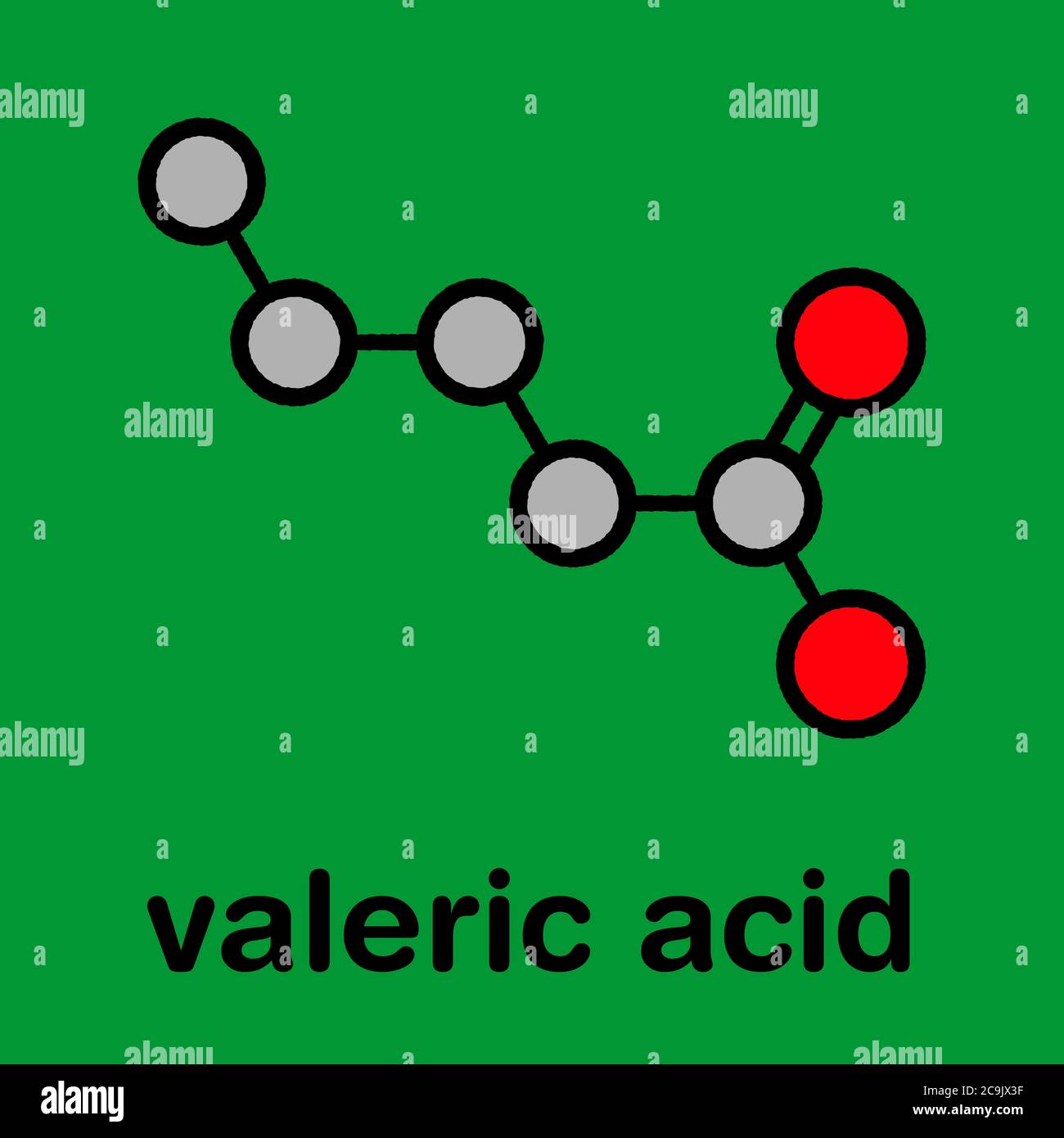 Illustration plant valerian valeriana officinalis hi-res stock ...