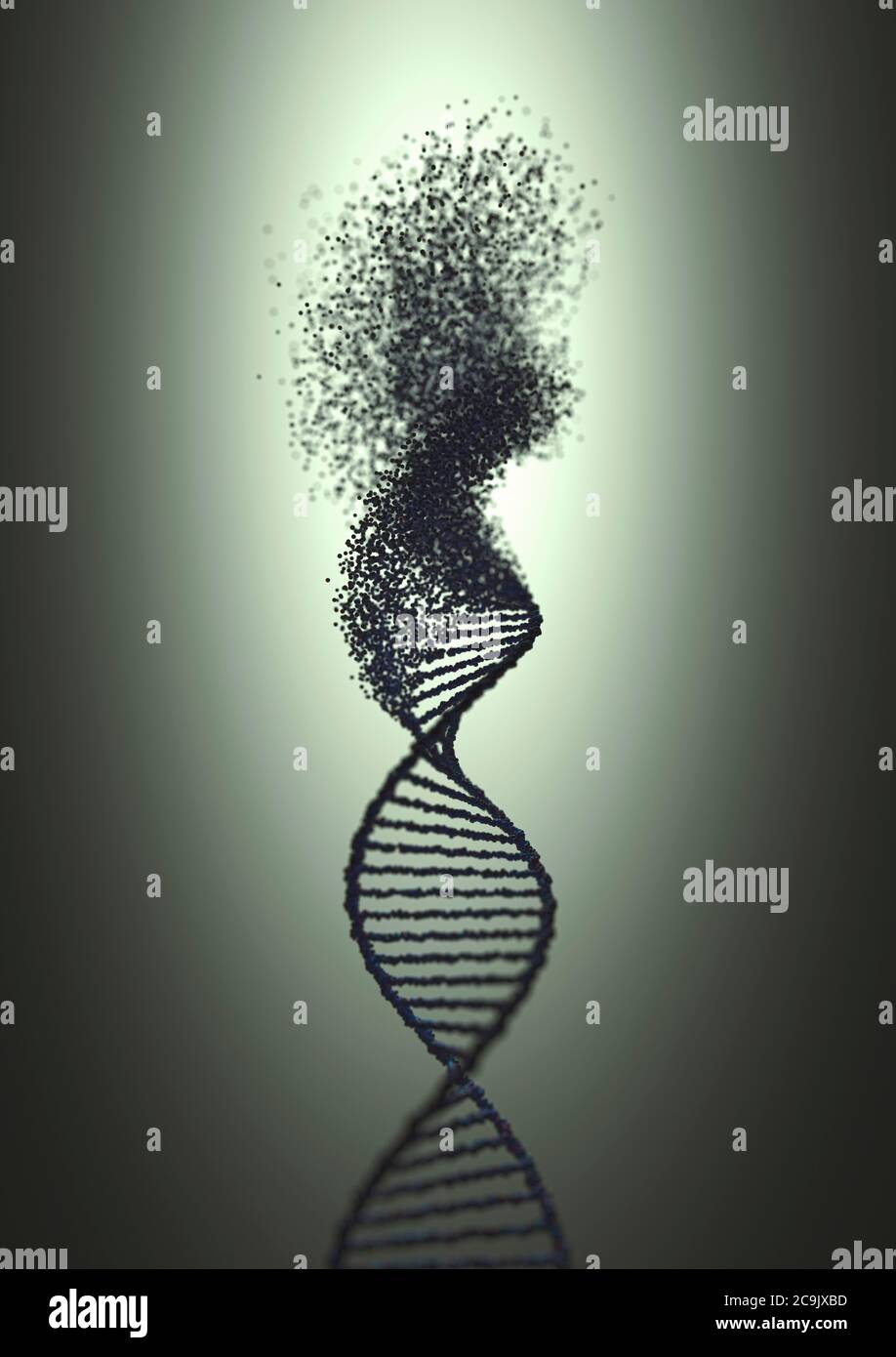 DNA damage, illustration Stock Photo - Alamy