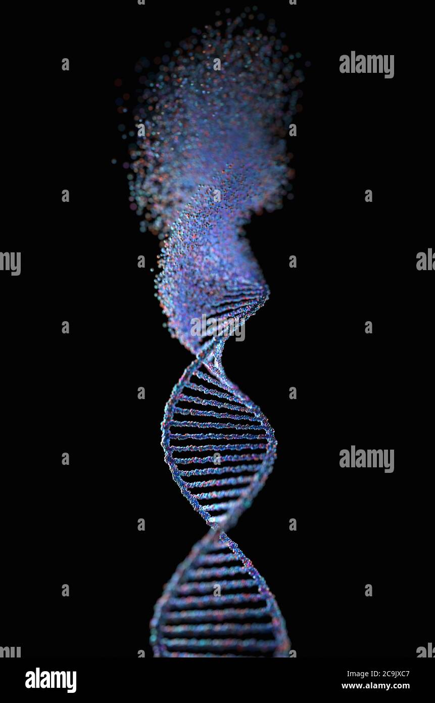 DNA damage, illustration Stock Photo - Alamy
