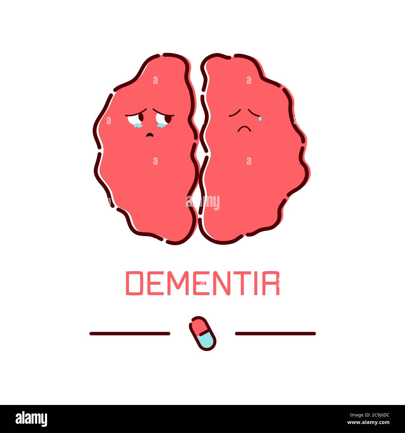 Dementia, conceptual illustration Stock Photo - Alamy Dementia, conceptual illustration Stock Photo - Alamy