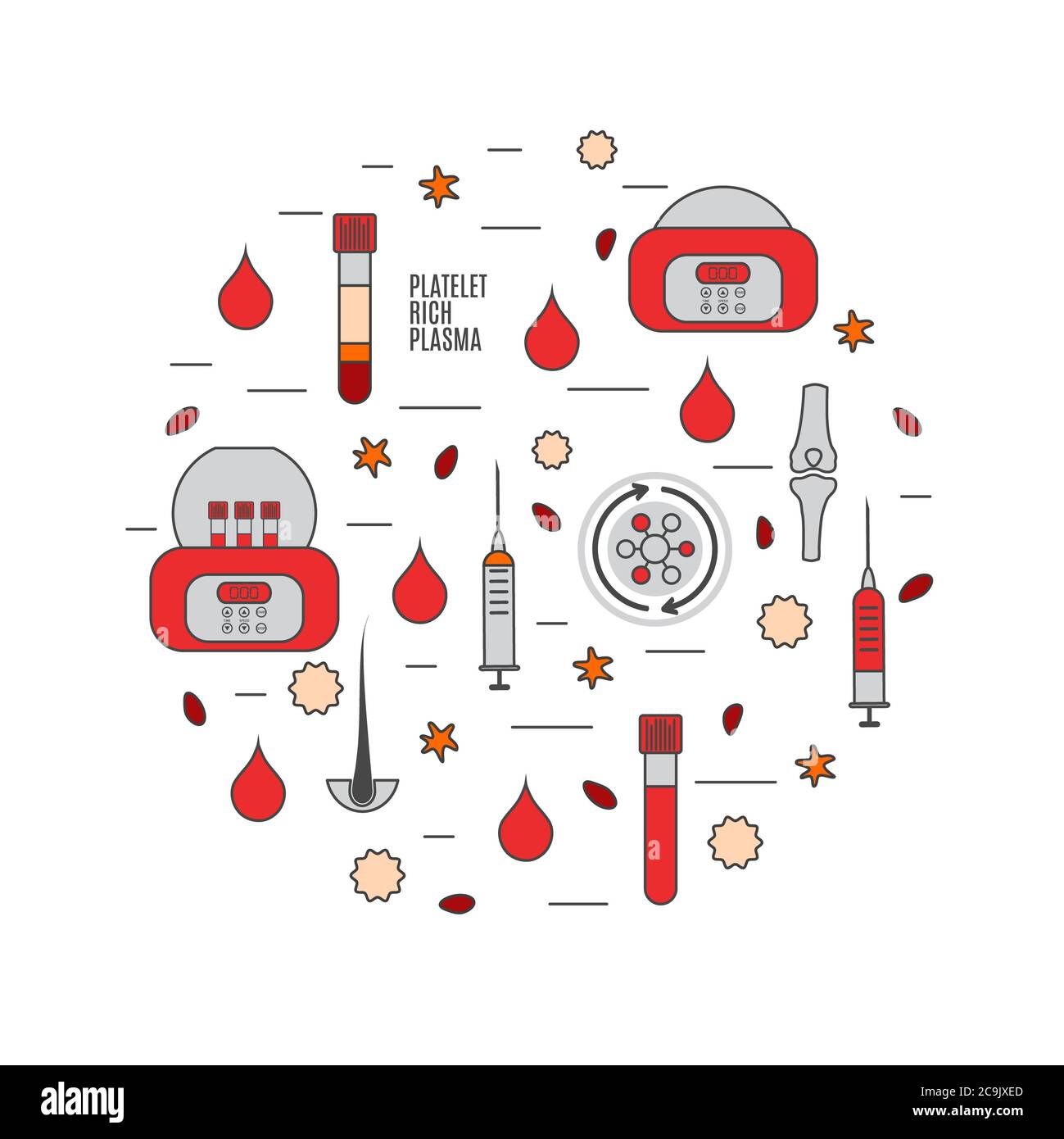 Platelet-rich plasma (PRP) treatment, illustration Stock Photo - Alamy Platelet-rich plasma (PRP) treatment, illustration Stock Photo - Alamy