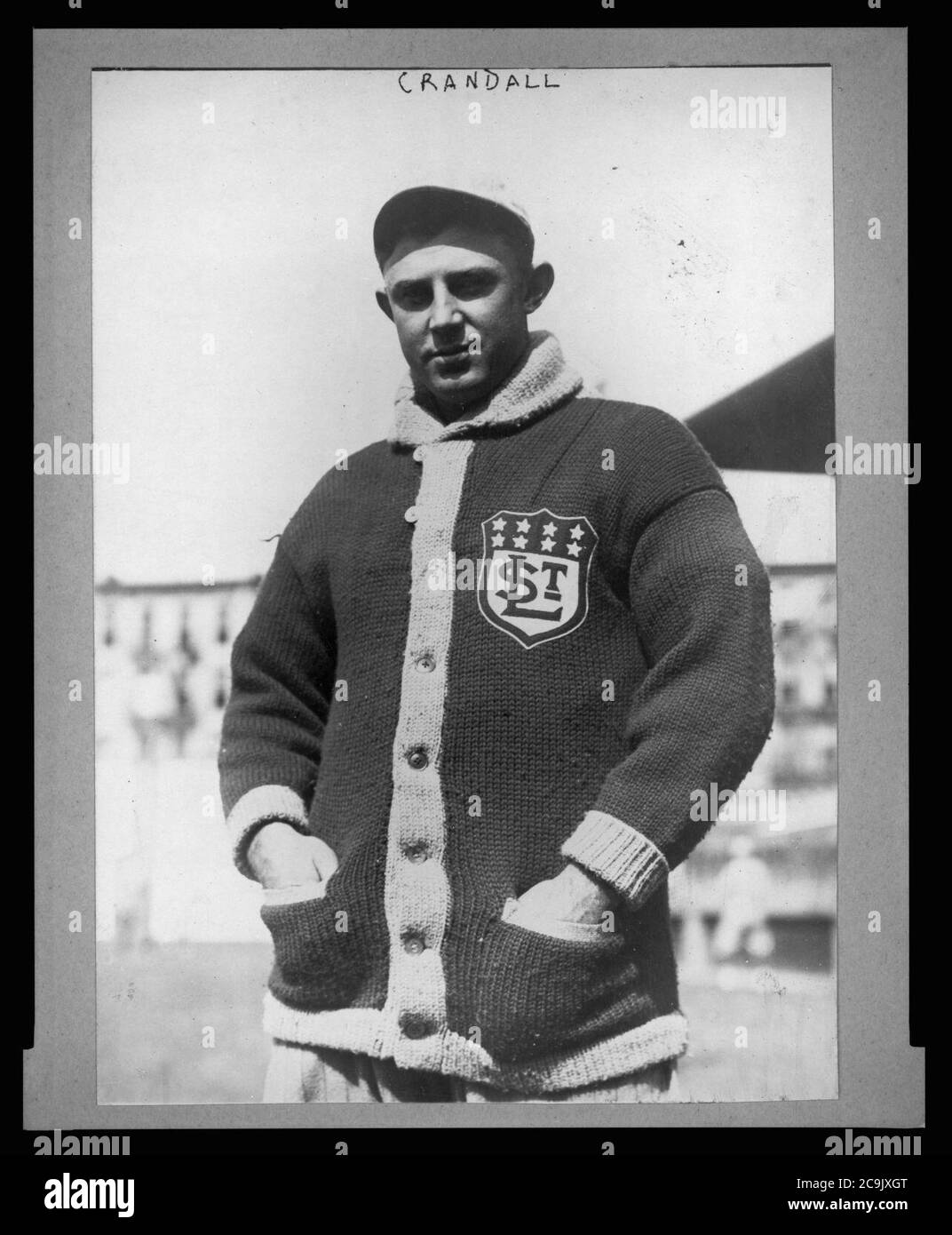 James Otis ‘Doc‘ Crandall, St. Louis Terriers (Federal League) baseball ...