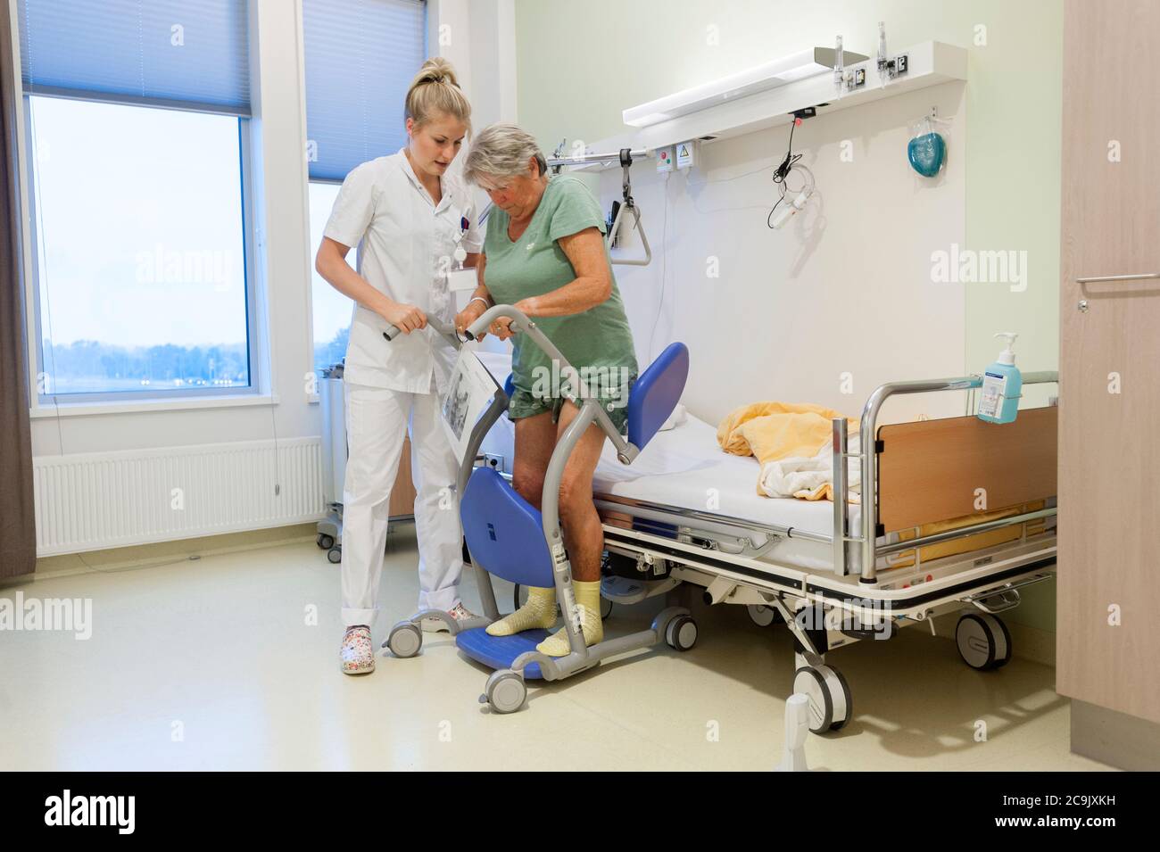 Confused Patient In Hospital