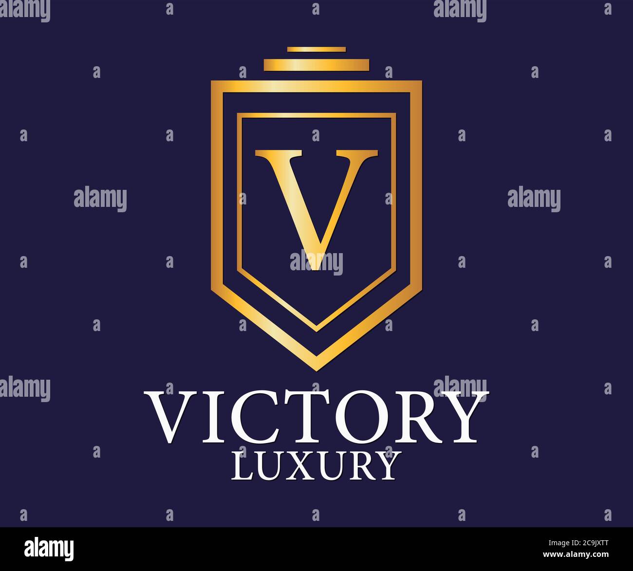 Luxury, Royal and Elegant Logo Vector Design Stock Vector Image & Art ...