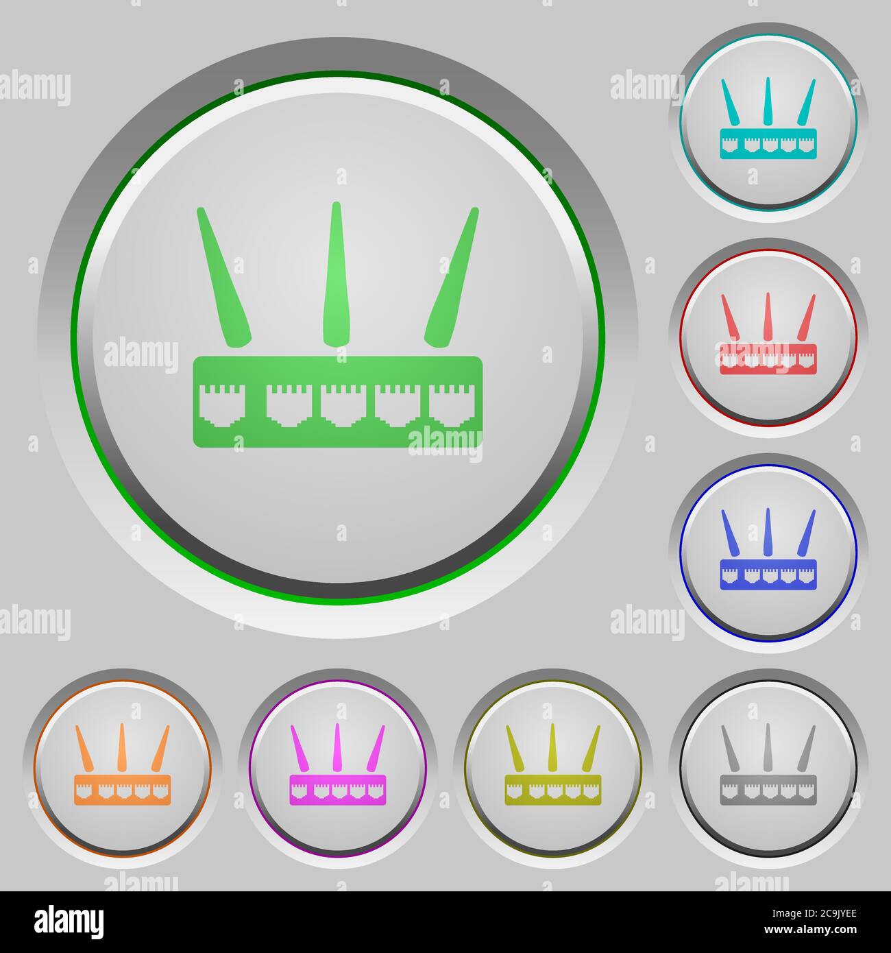 Edge router Stock Vector Images - Alamy