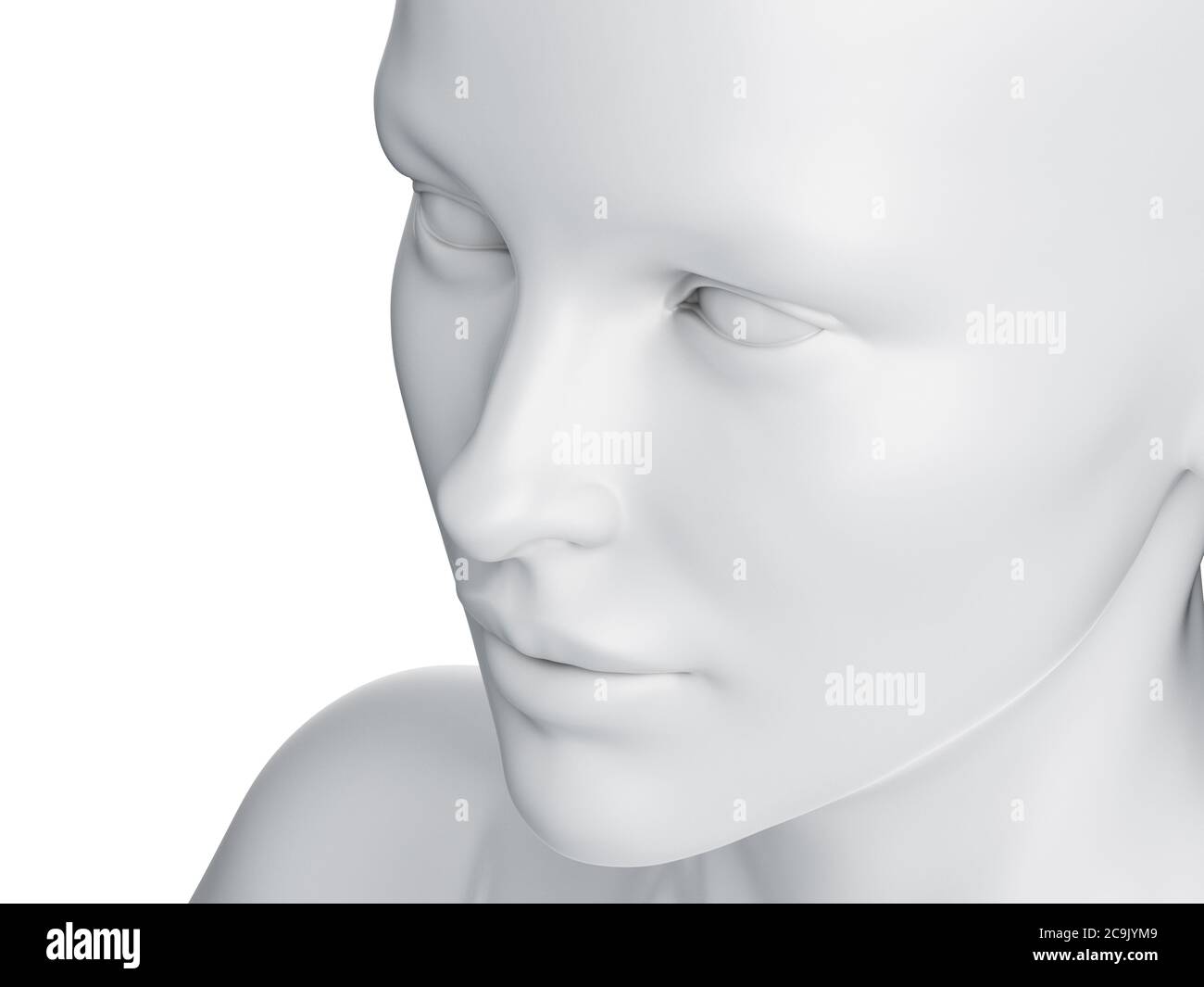 Face illustration hi-res stock photography and images - Alamy