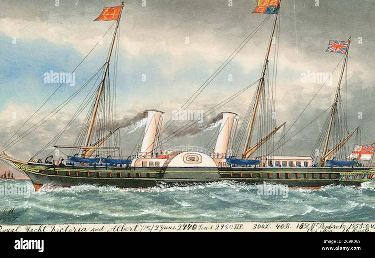 Royal yacht victoria hi-res stock photography and images - Alamy