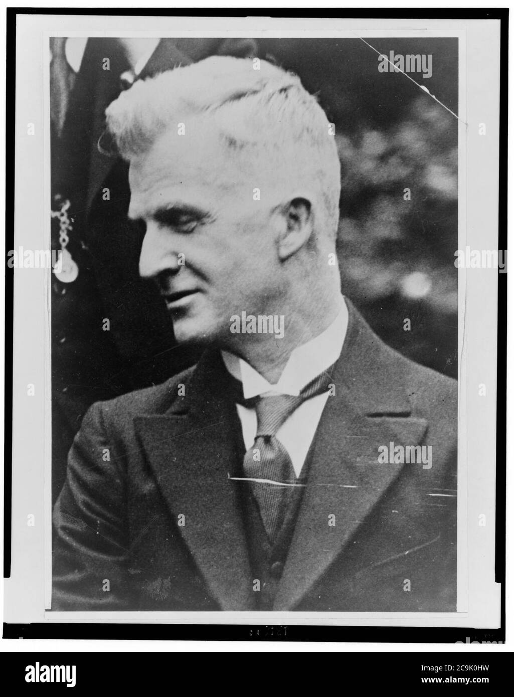 James Scullin, head-and-shoulders portrait, facing left Stock Photo - Alamy