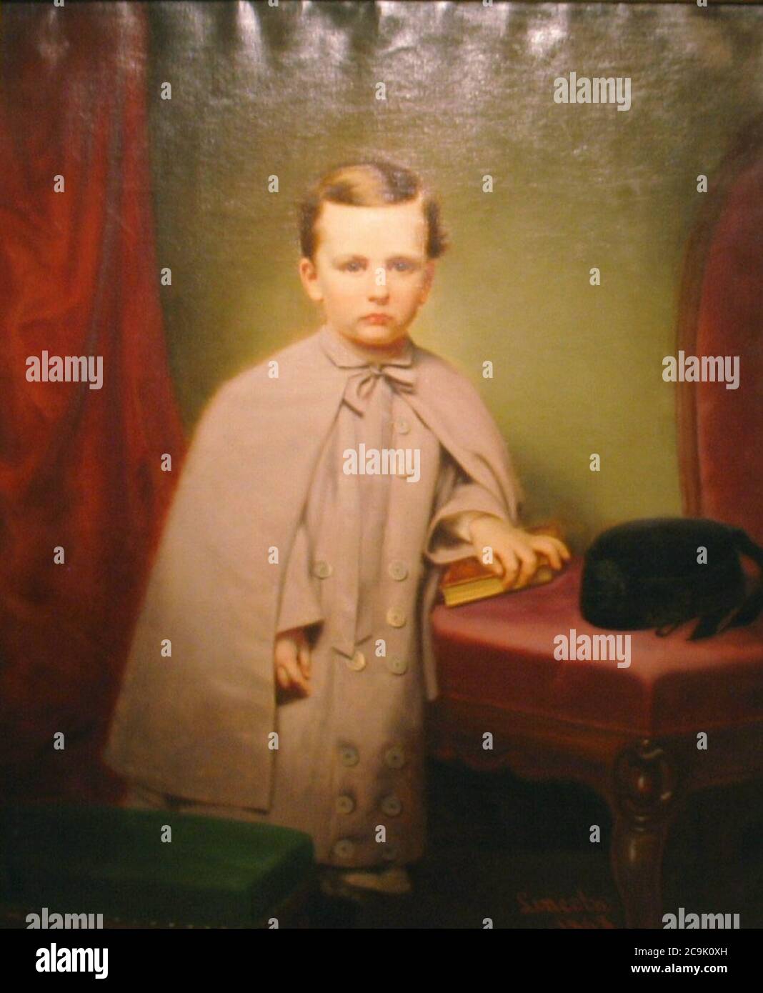 James Sullivan Lincoln - Portrait of Henry A. Pierce Stock Photo - Alamy