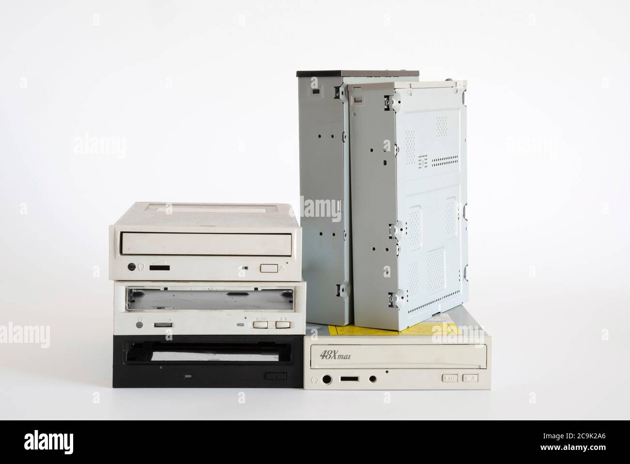 Computer hardware for recycling Stock Photo - Alamy