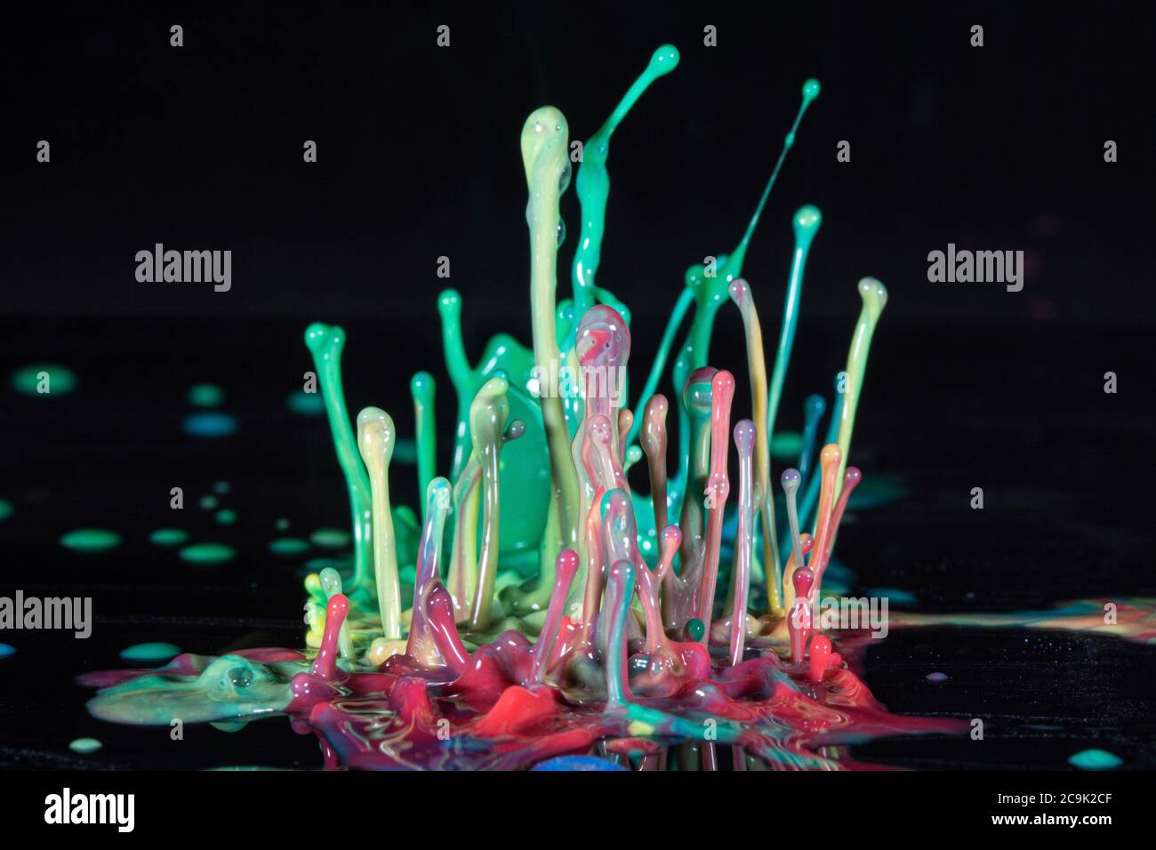 Exploding paint hi-res stock photography and images - Alamy
