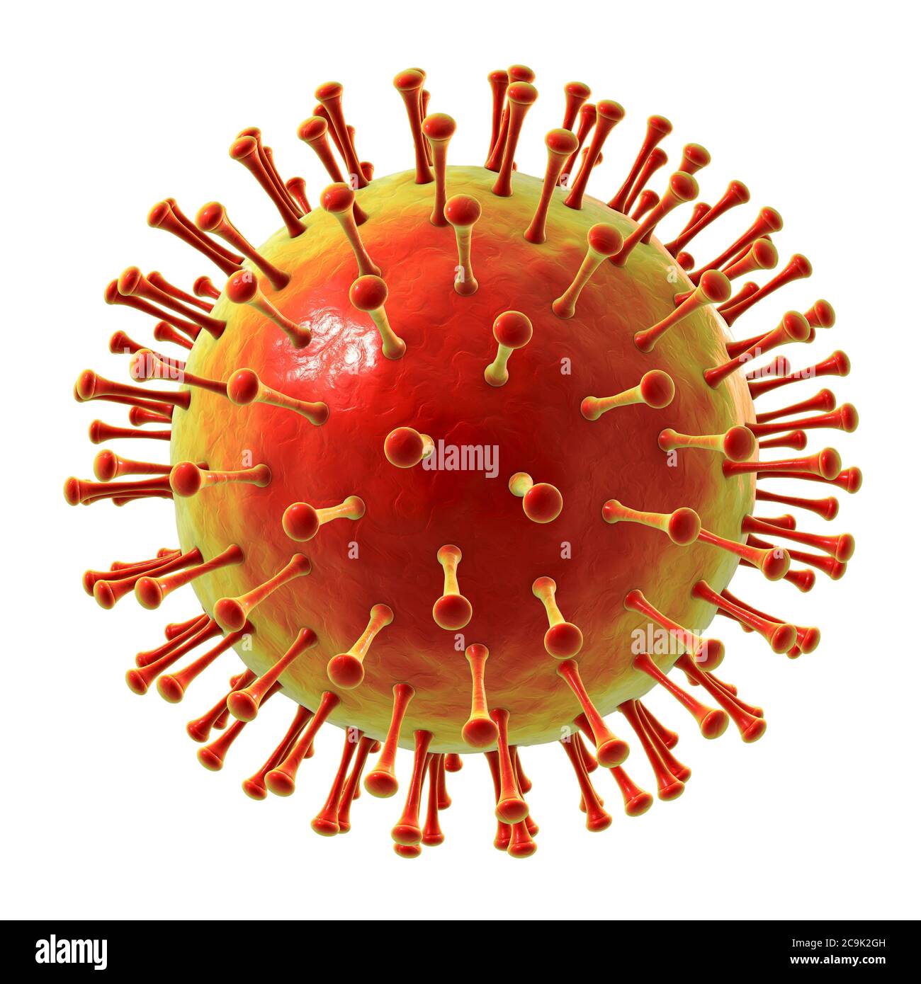 Virus, computer illustration Stock Photo - Alamy