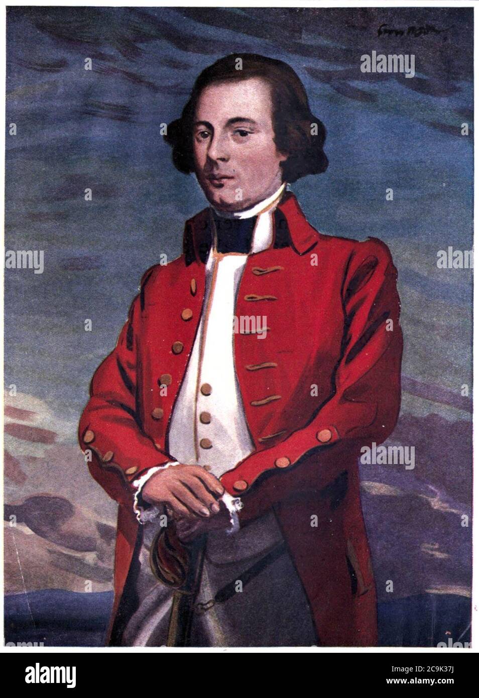 James Wolfe by Joseph Simpson Stock Photo - Alamy
