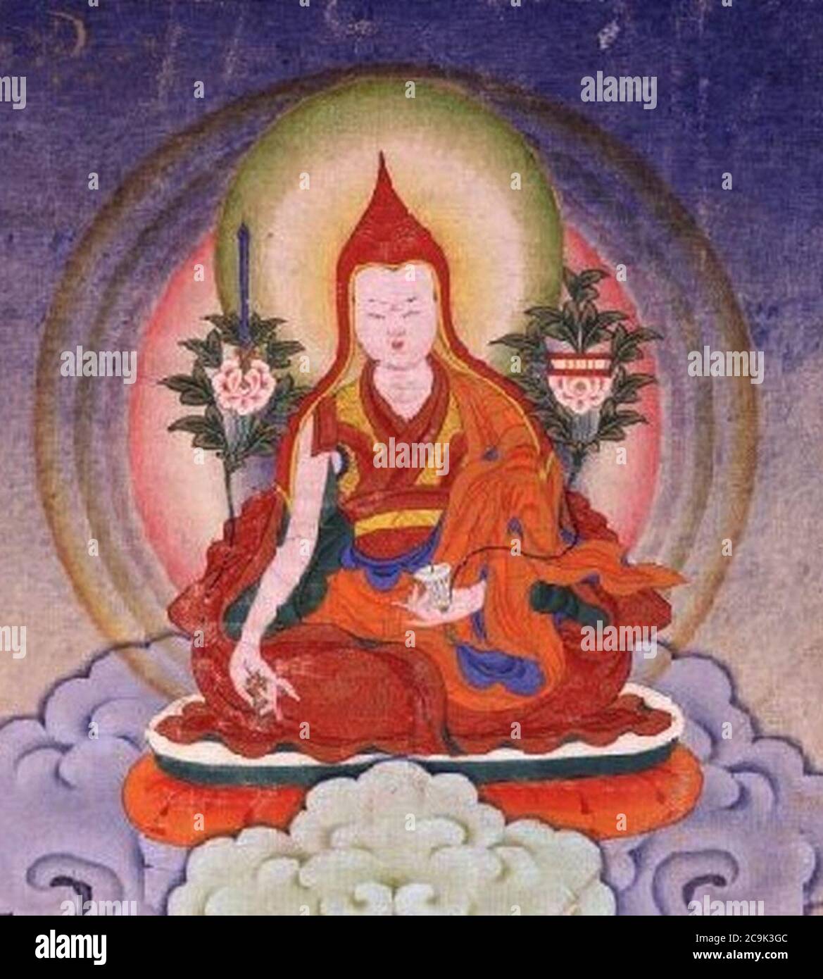 Jamyang Khyentse Wangpo Stock Photo - Alamy