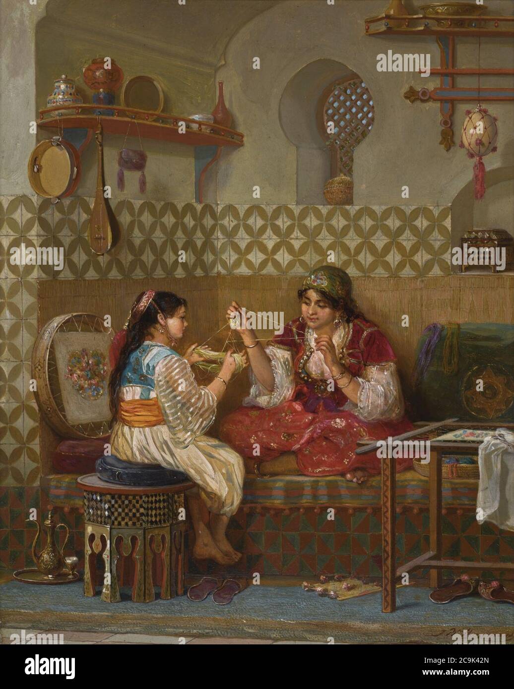 Wool winding hi-res stock photography and images - Alamy