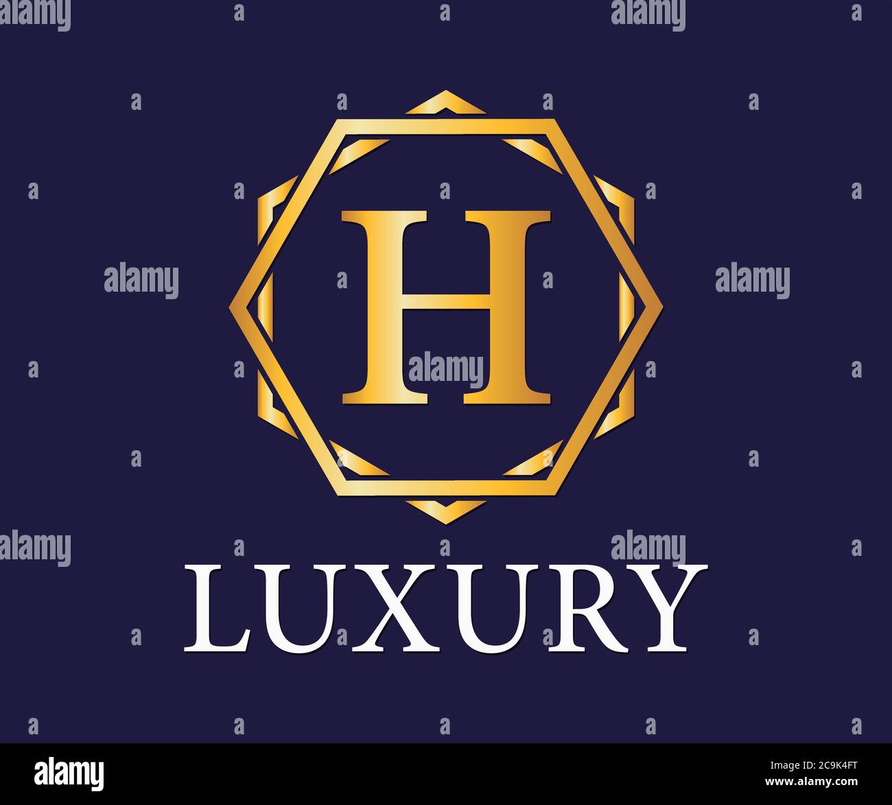 Luxury, Royal and Elegant Logo Vector Design Stock Vector Image & Art ...