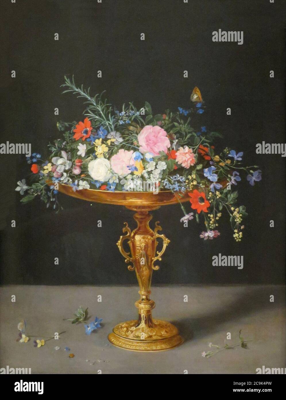 Jan Brueghel the Younger, An Arrangement of Flowers, Norton Simon ...