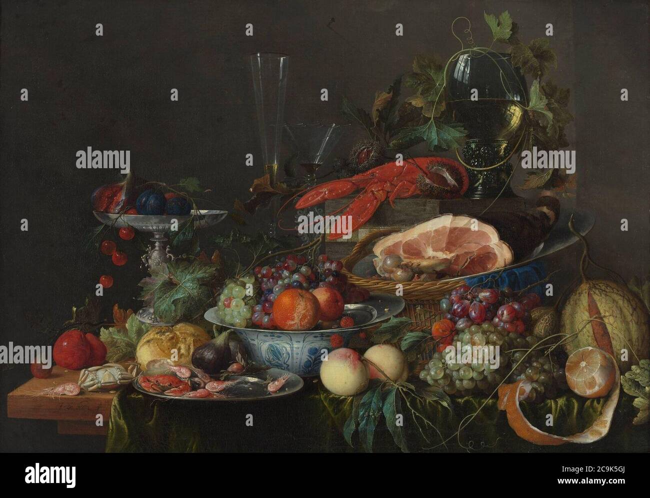 Jan Davidsz de Heem 005 Stock Photo - Alamy