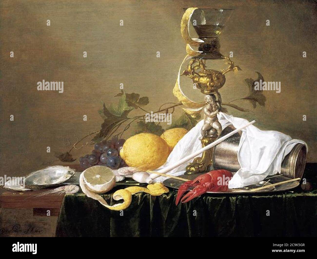Jan Davidsz. de Heem - Still-Life Stock Photo - Alamy