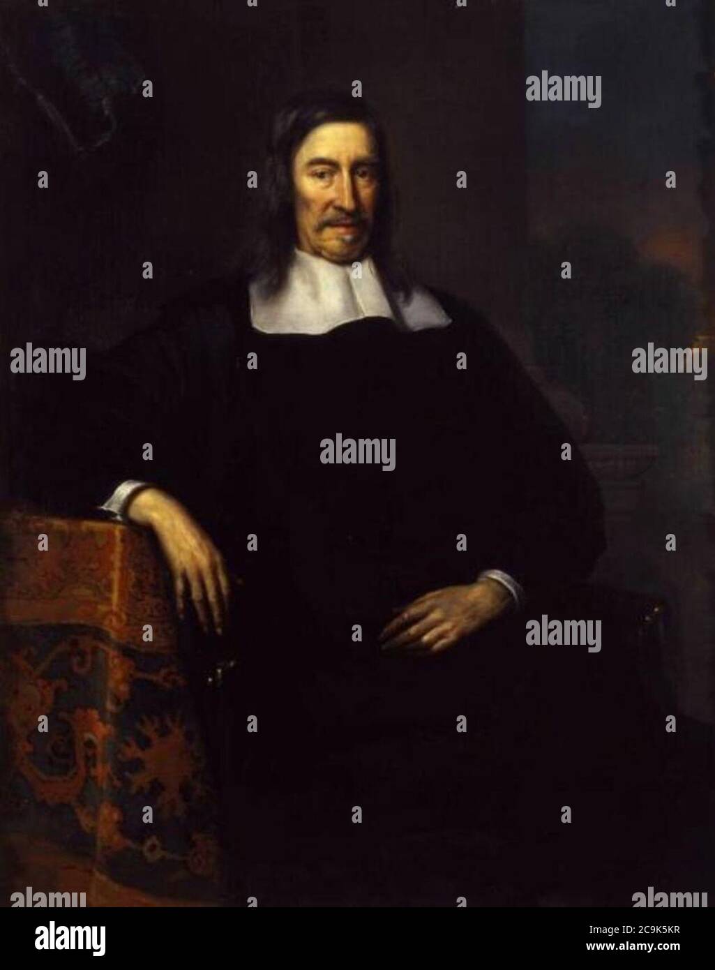 Jan de Baen - Portret van Jacob de Witt (1589-1674 Stock Photo - Alamy