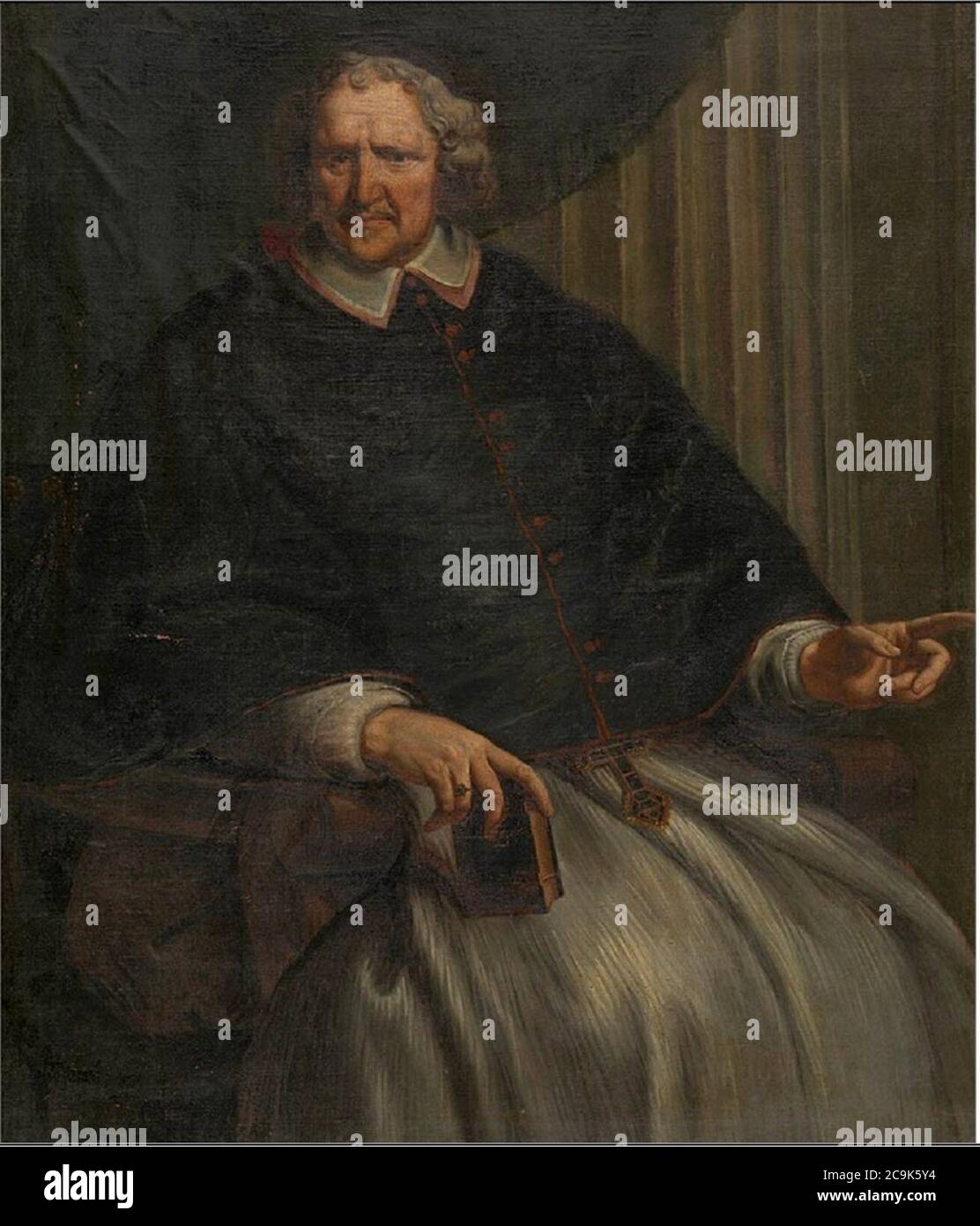 Jan Erasmus Quellinus - Portrait of Aubertus van Eede, bishop of ...