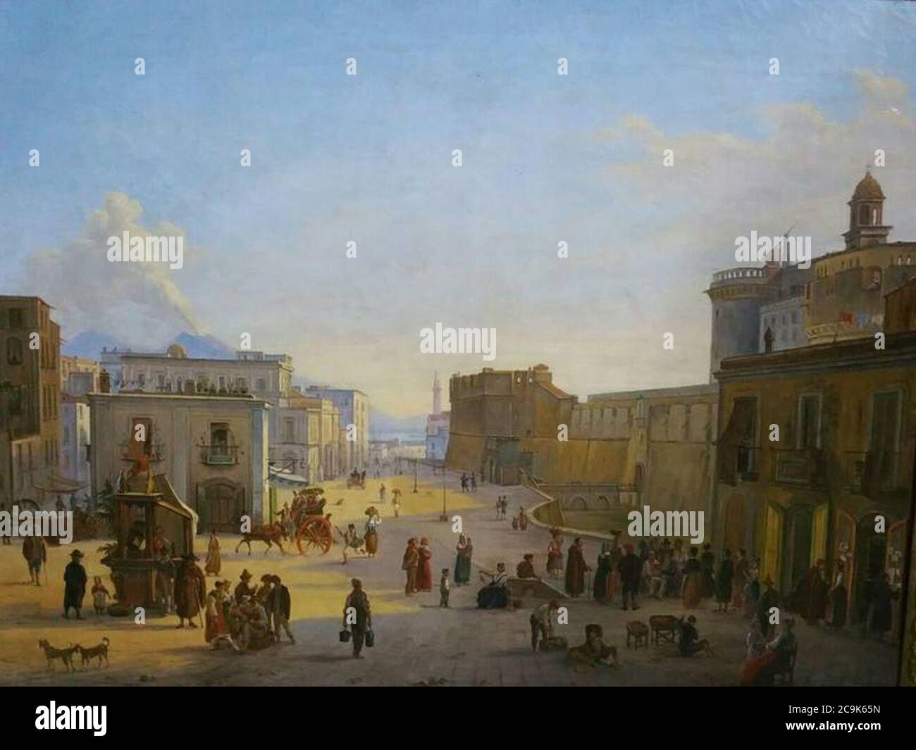 Castello di napoli hi-res stock photography and images - Alamy