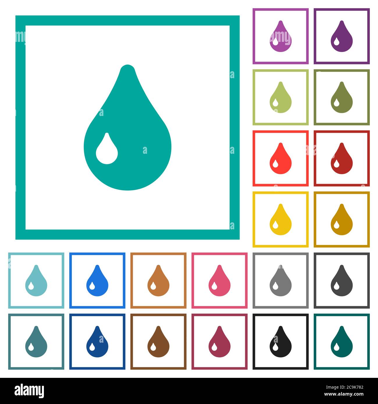 Waterdrop plain background hi-res stock photography and images - Alamy