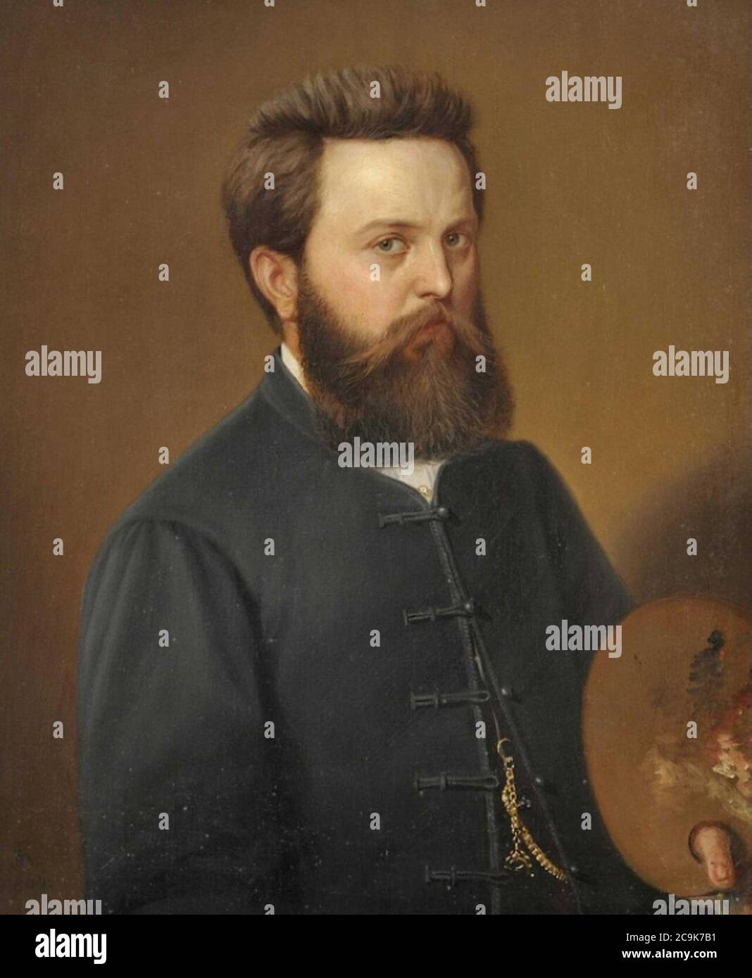 Jan Kostěnec - autoportrét Stock Photo - Alamy