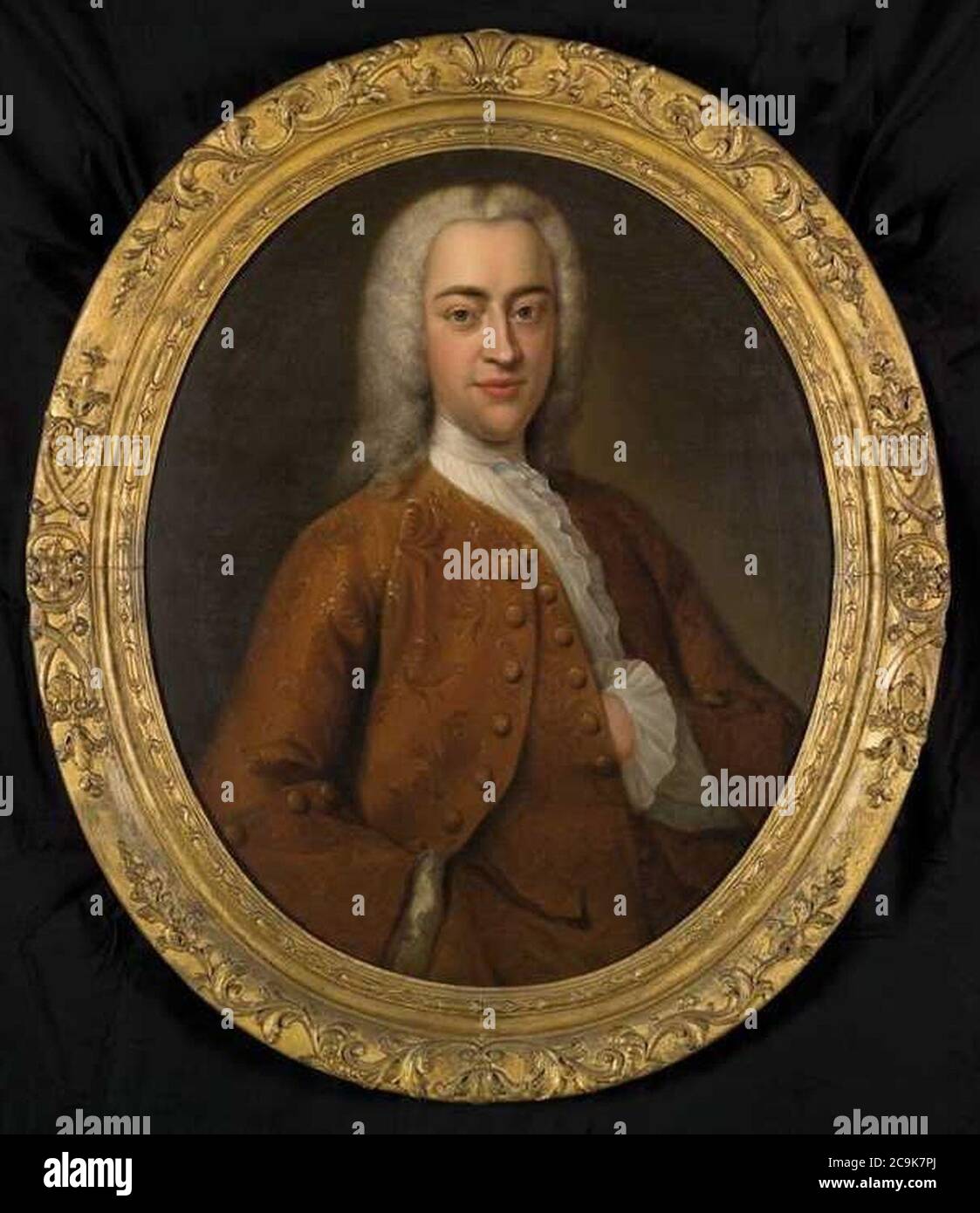 Jan Maurits Quinkhard - Portret van Pieter Meerman (1716-1762 Stock ...