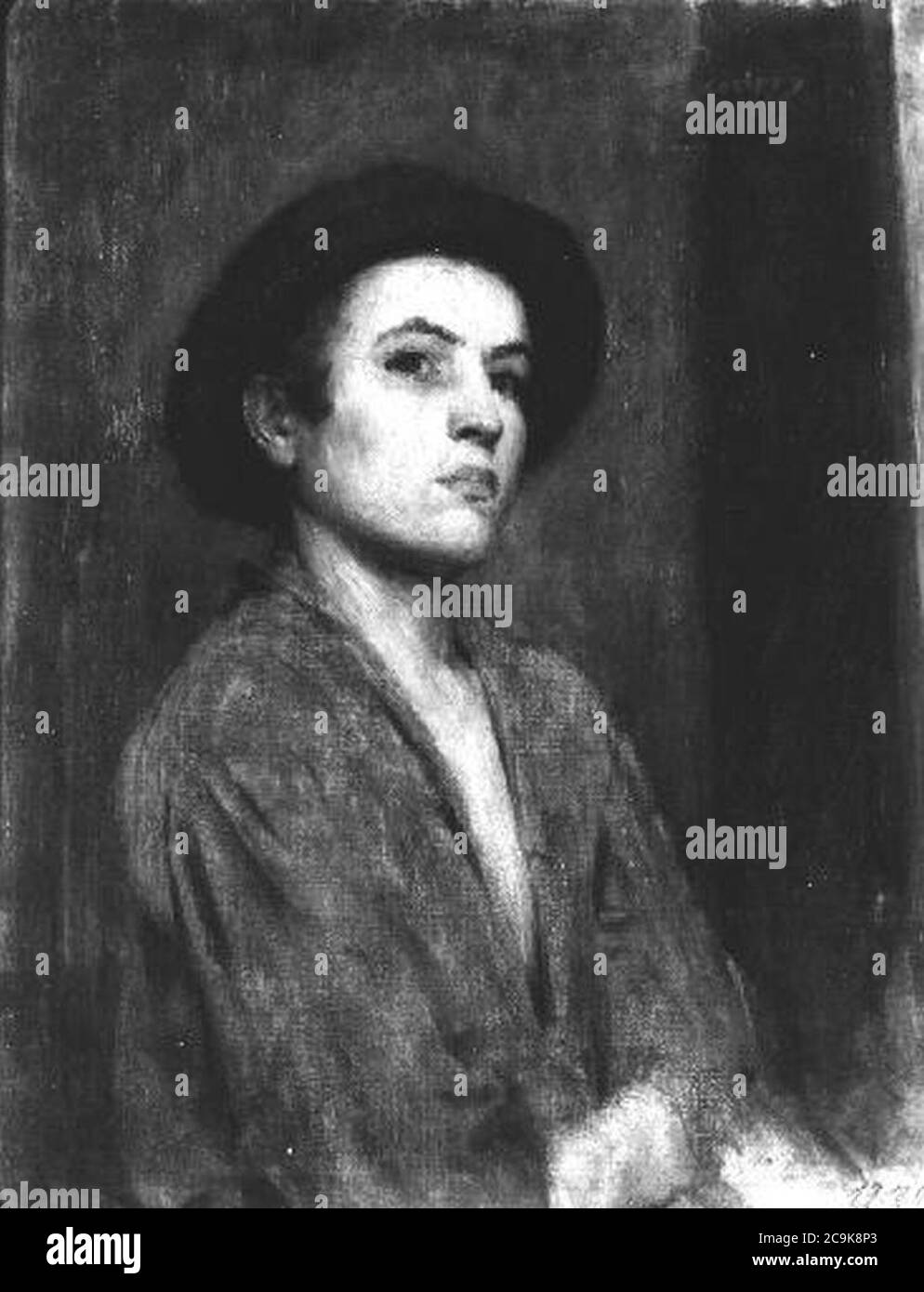 Jan Preisler 17. 2. 1872-27. 4. 1918 - Portretni studie Stock Photo - Alamy