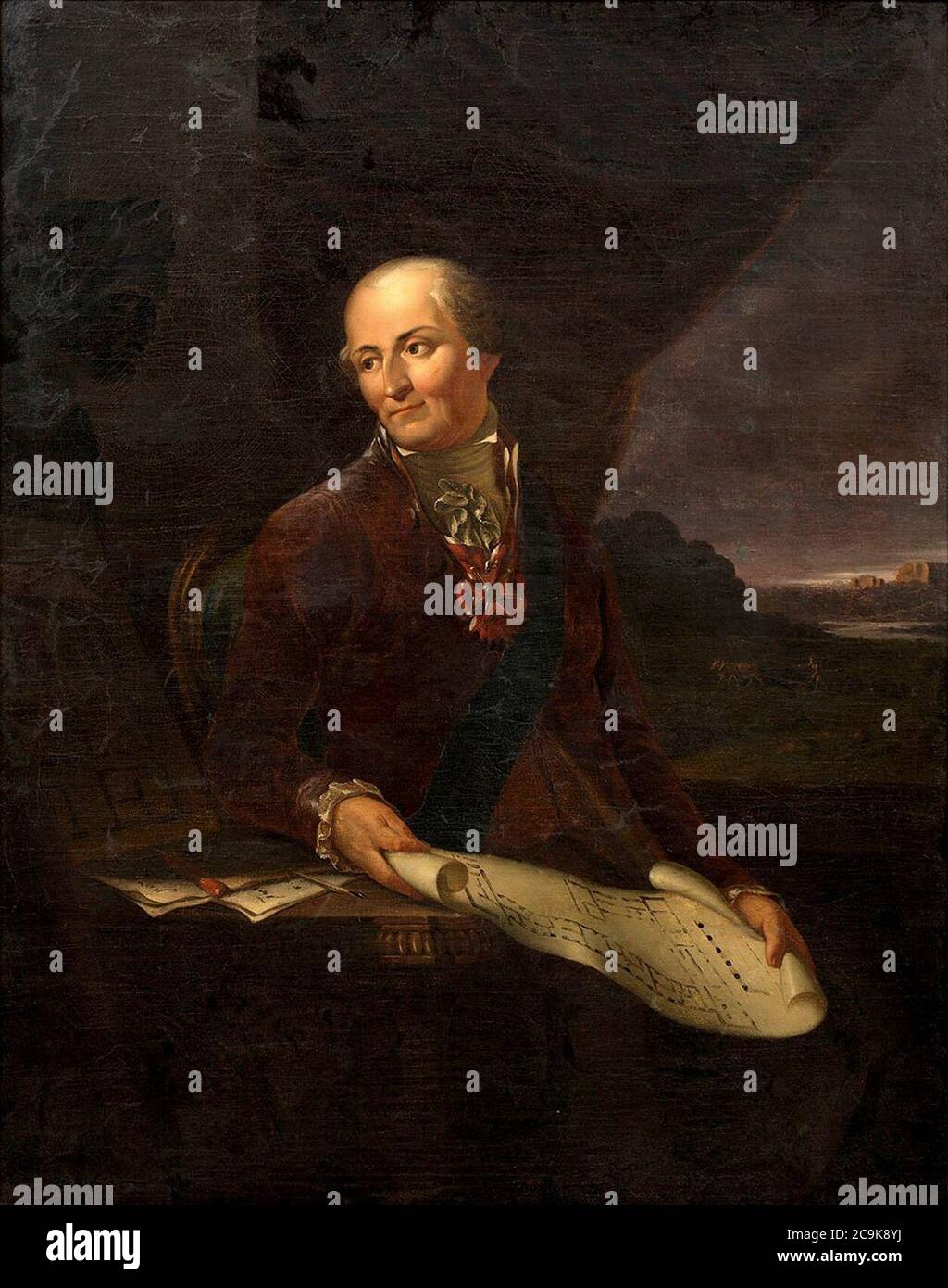 Jan Rustem - Portret Antoniego Tyzenhauza Stock Photo - Alamy