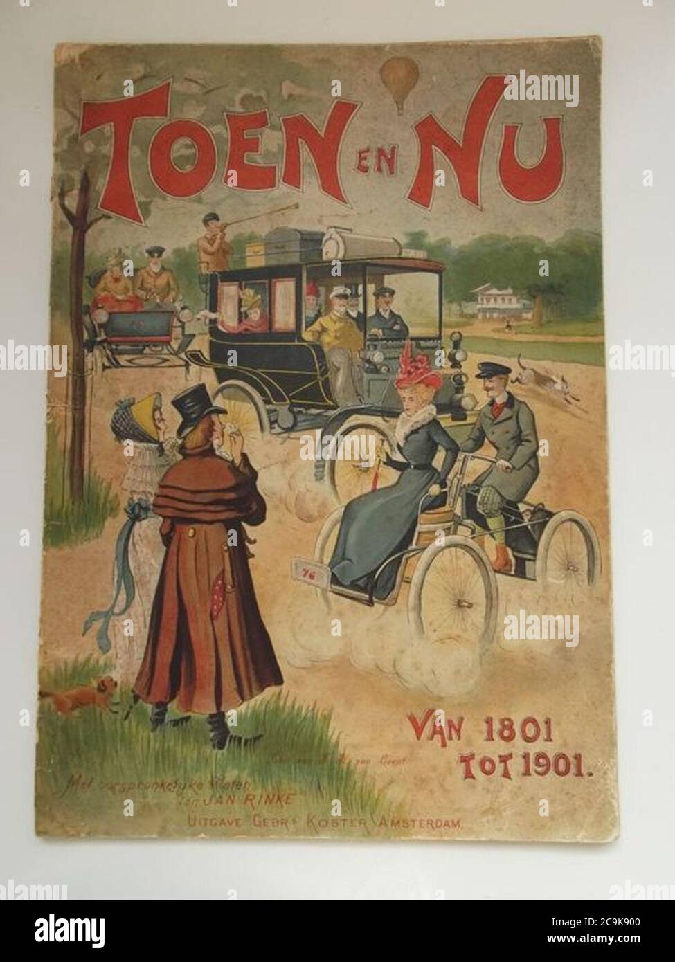 Jan Rinke - Toen en Nu 1901 Stock Photo - Alamy