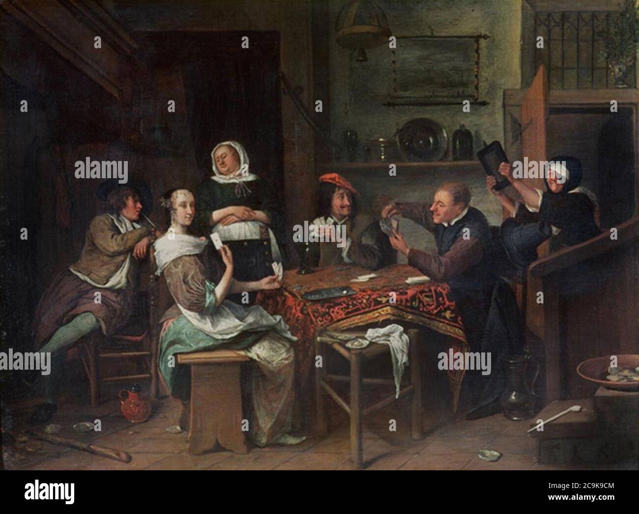 Jan steen card hi-res stock photography and images - Alamy