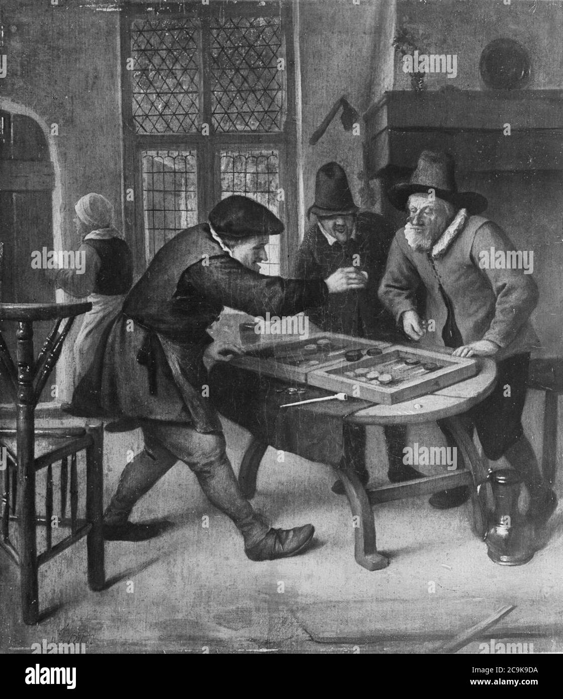 The Backgammon Players High Resolution Stock Photography and Images - Alamy