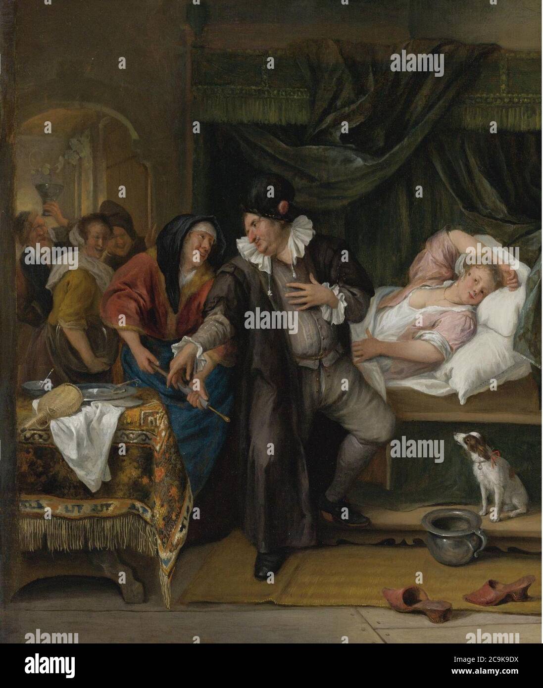 Jan steen doctors visit hi-res stock photography and images - Alamy
