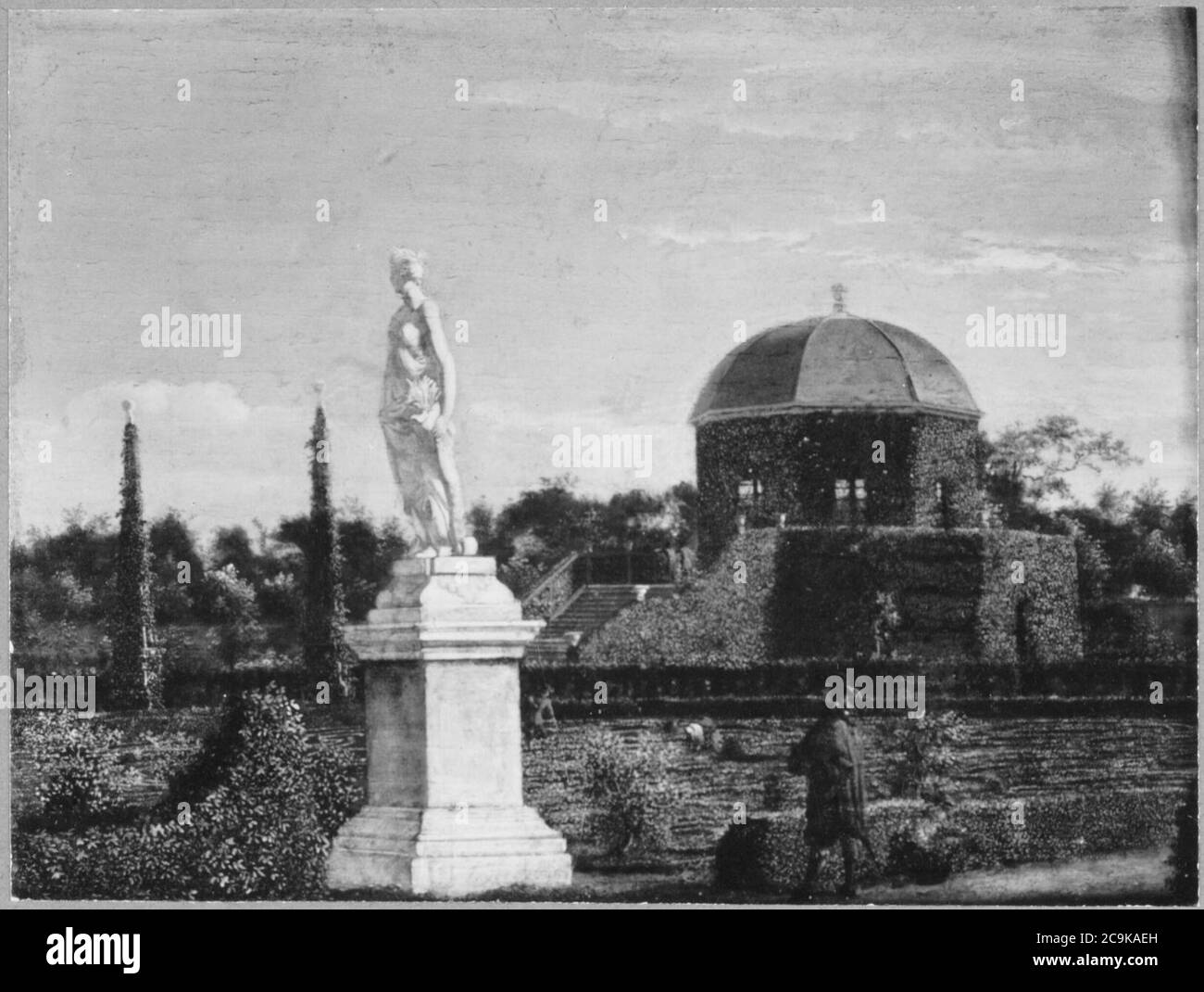 Jan van der Heyden - View of Huis ten Bosch Stock Photo - Alamy