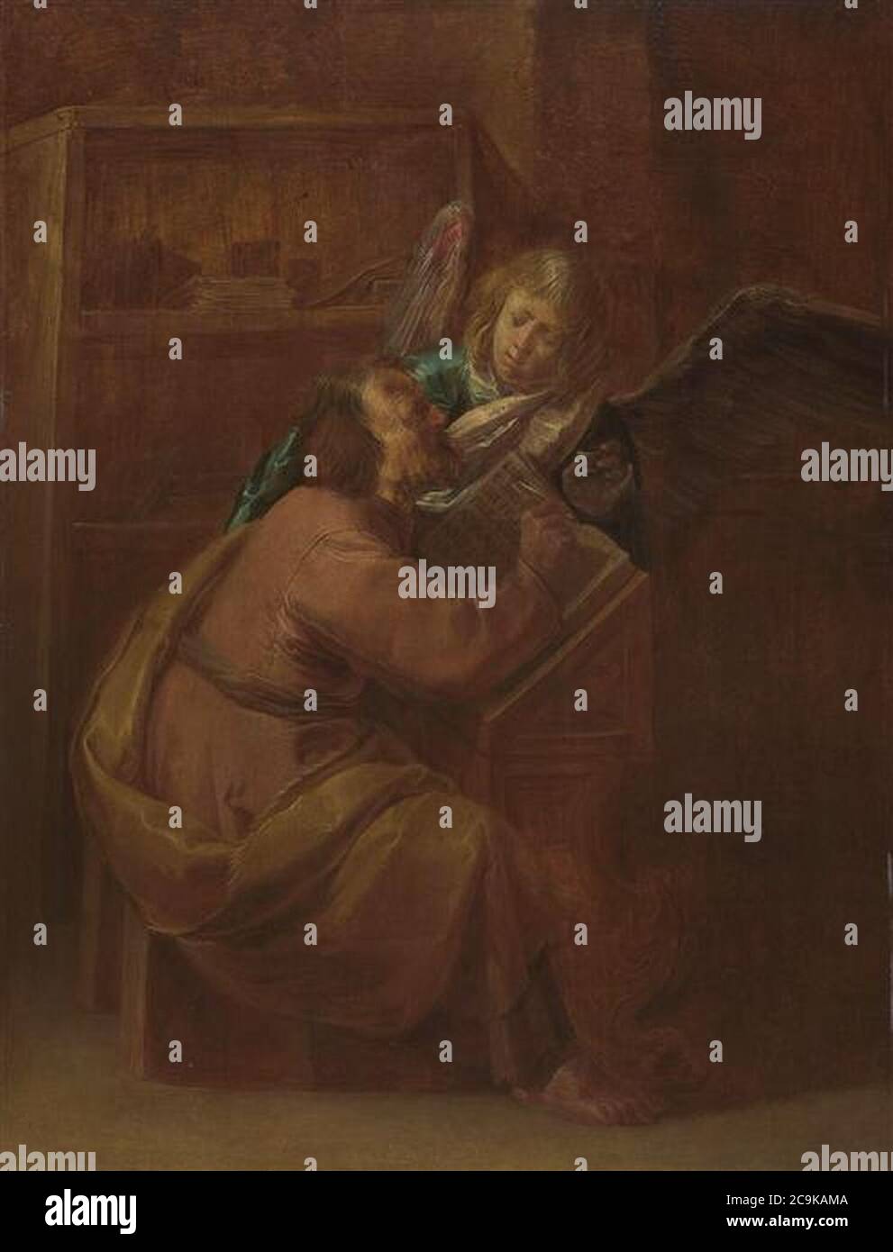 Landscape with st matthew and the angel hi-res stock photography and ...