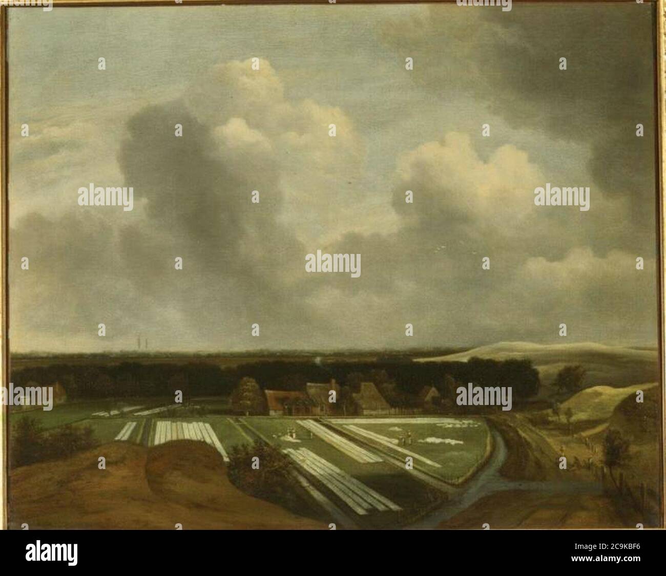 Jan van Kessel - View of Haarlem Bleaching Grounds Stock Photo - Alamy