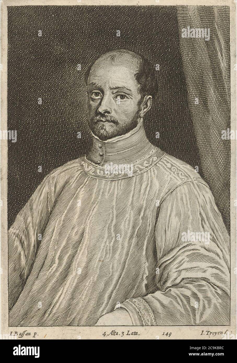 Jan van Troyen - Portrait of a Premonstratensian SVK-SNG.G 11965-151 ...