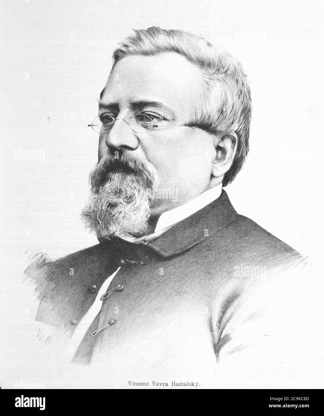 Jan Vilímek - Vincenc Vávra Haštalský Stock Photo - Alamy