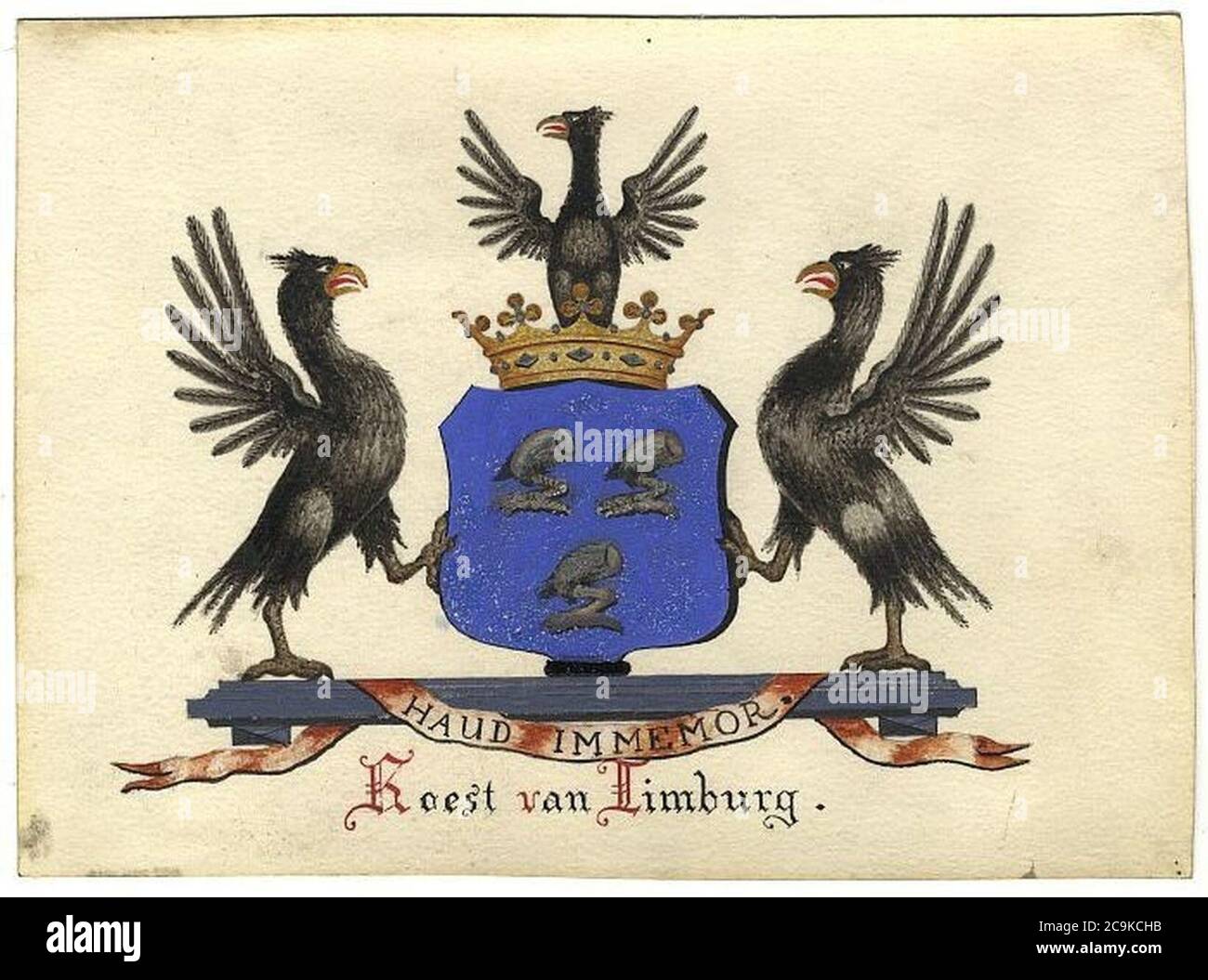 Jan Wilhelmus de Bruyn (^) - Wapen van het geslacht Roest van Limburg ...
