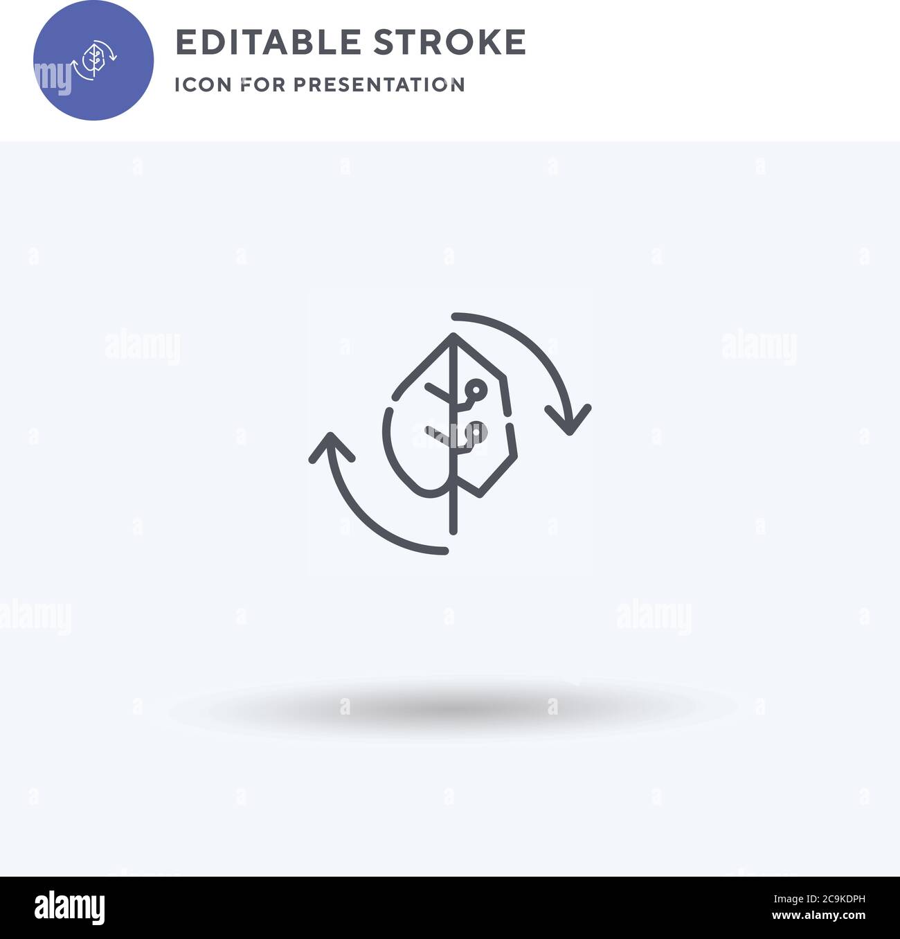 Symbiosis icon vector, filled flat sign, solid pictogram isolated on ...