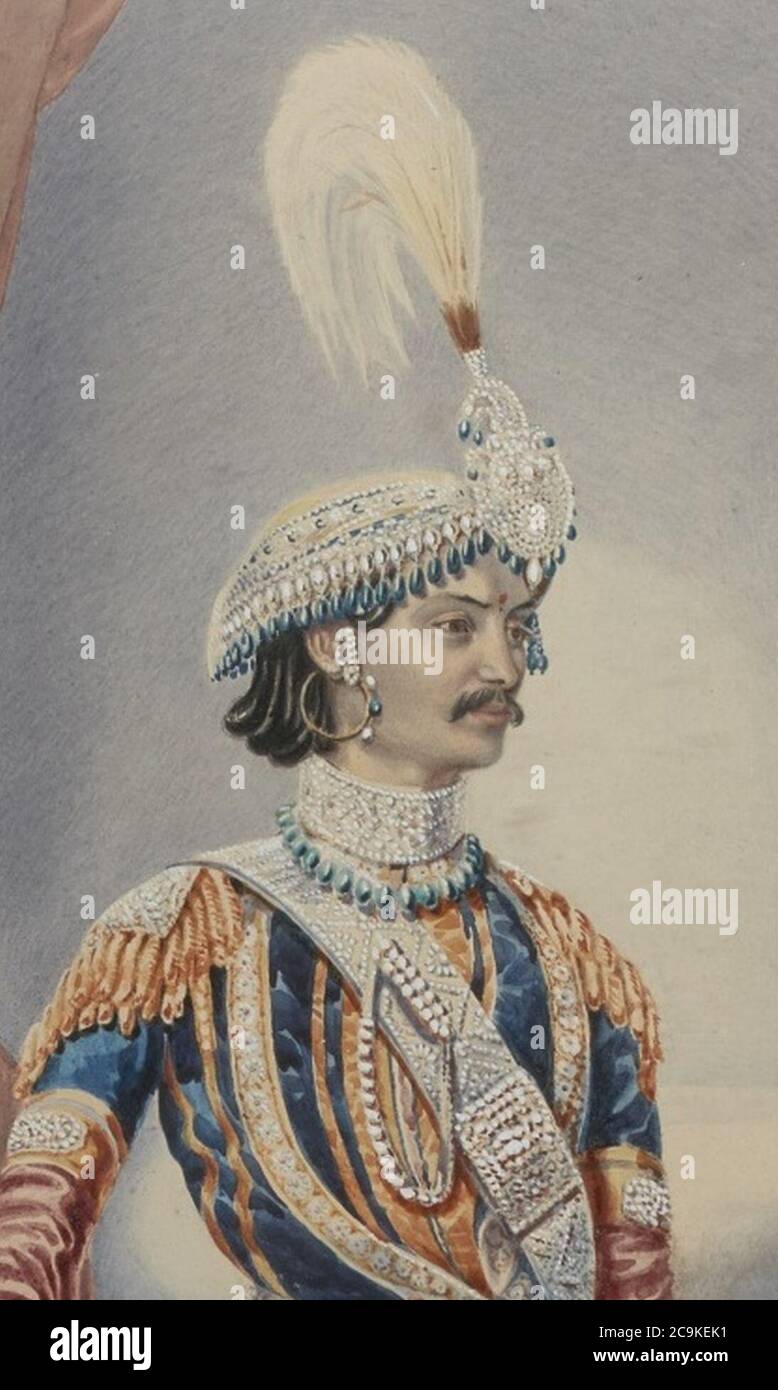 Jang Bahadur Kunwar Rana (1850 Stock Photo - Alamy