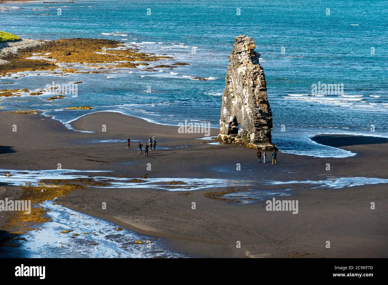 Hvitserkur is a strange stone shaped like a dragon and a monster. On ...