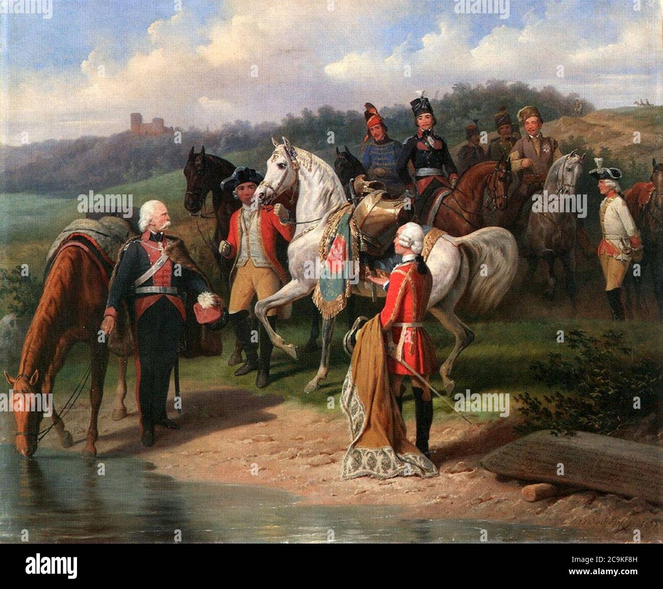 January Suchodolski - Mohort 1859 Stock Photo - Alamy