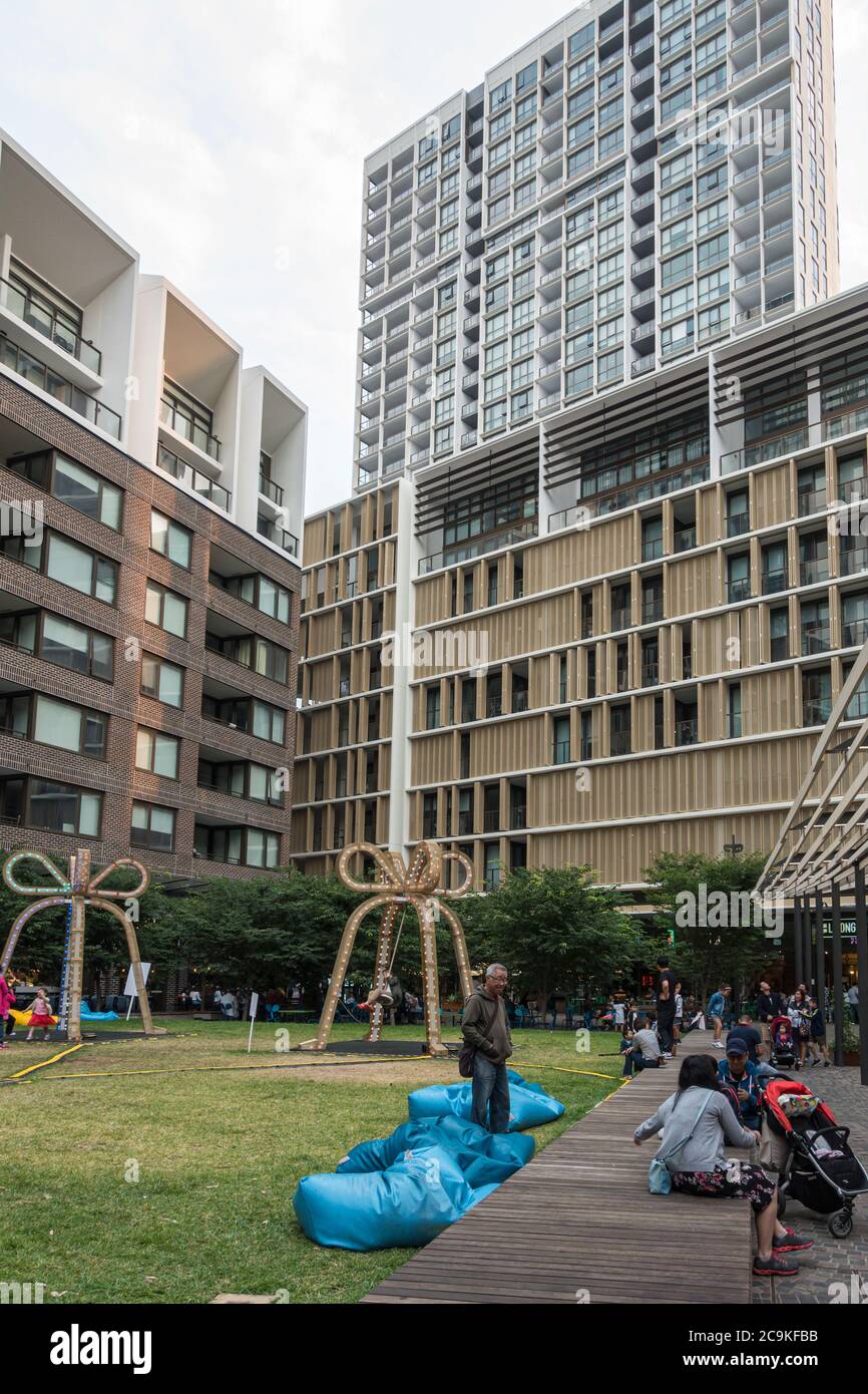 Darling quarter playground hi-res stock photography and images - Alamy