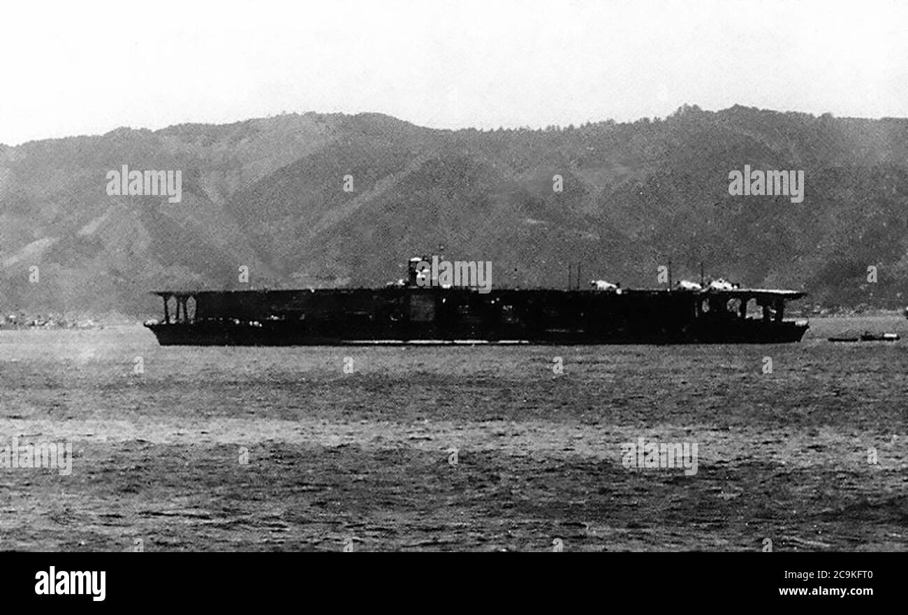 Japanese aircraft carrier akagi hi-res stock photography and images - Alamy