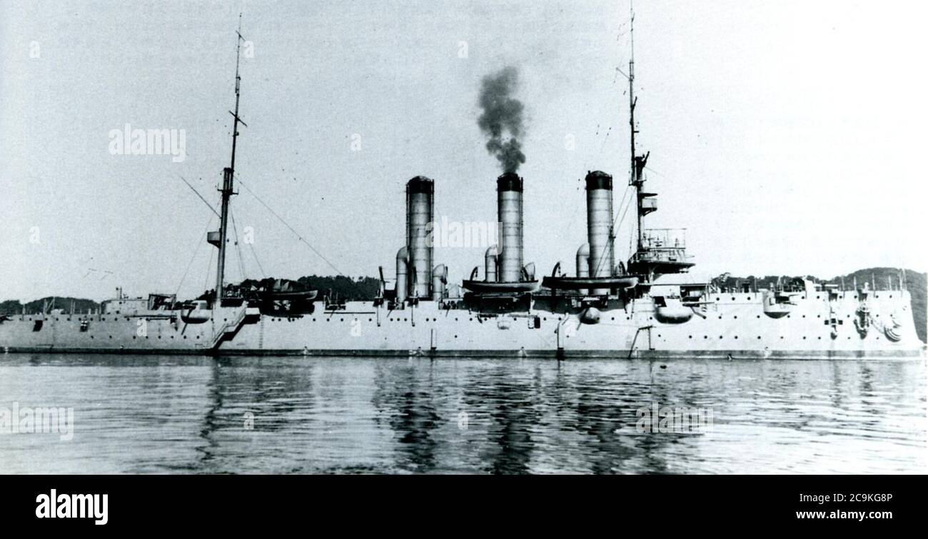 Japanese cruiser tsugaru hi-res stock photography and images - Alamy